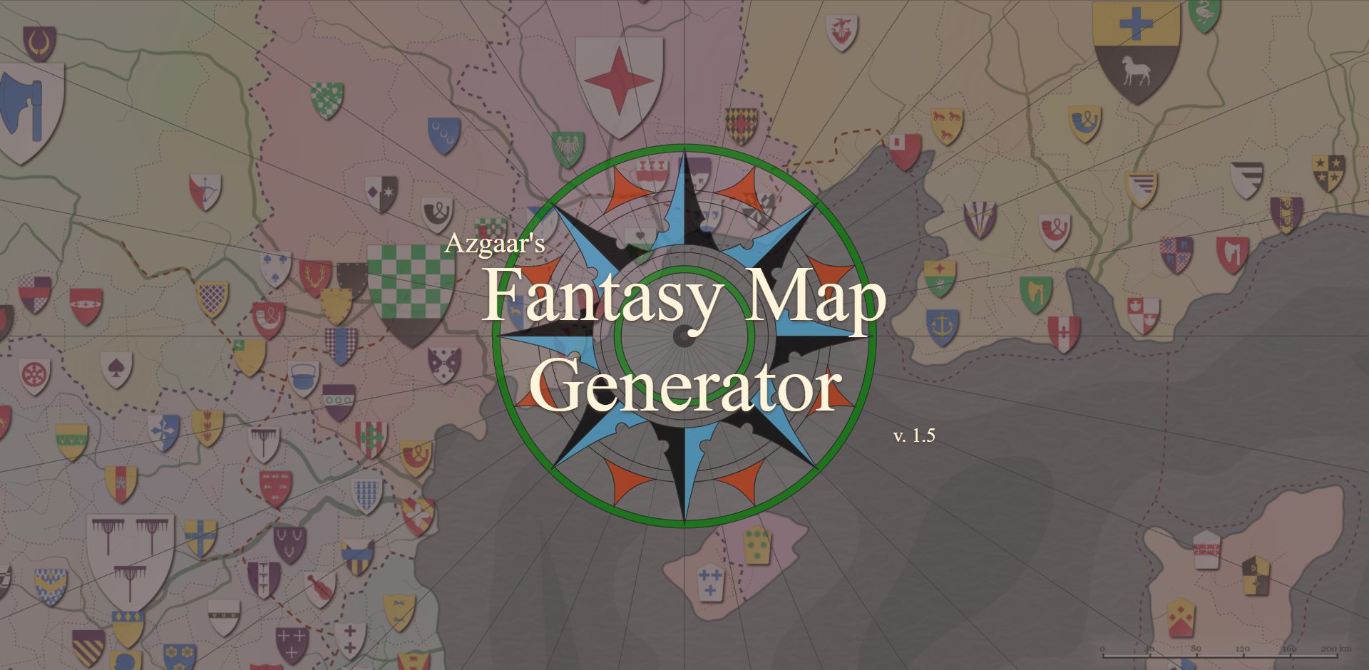 Fantasy map Generator update: Procedural Heraldry (v1.5) | Scrolller