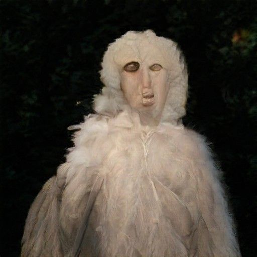 Feathered ghost | Scrolller