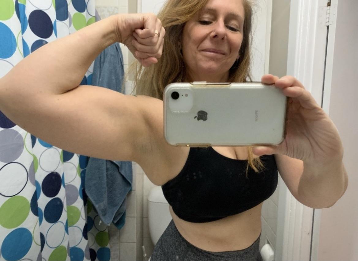 Feeling She-Hulked out after my workout! 48F | Scrolller