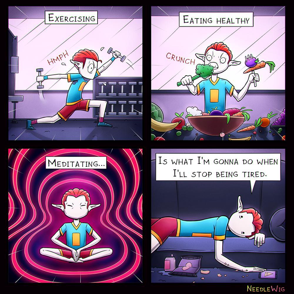 Feeling Tired | Scrolller