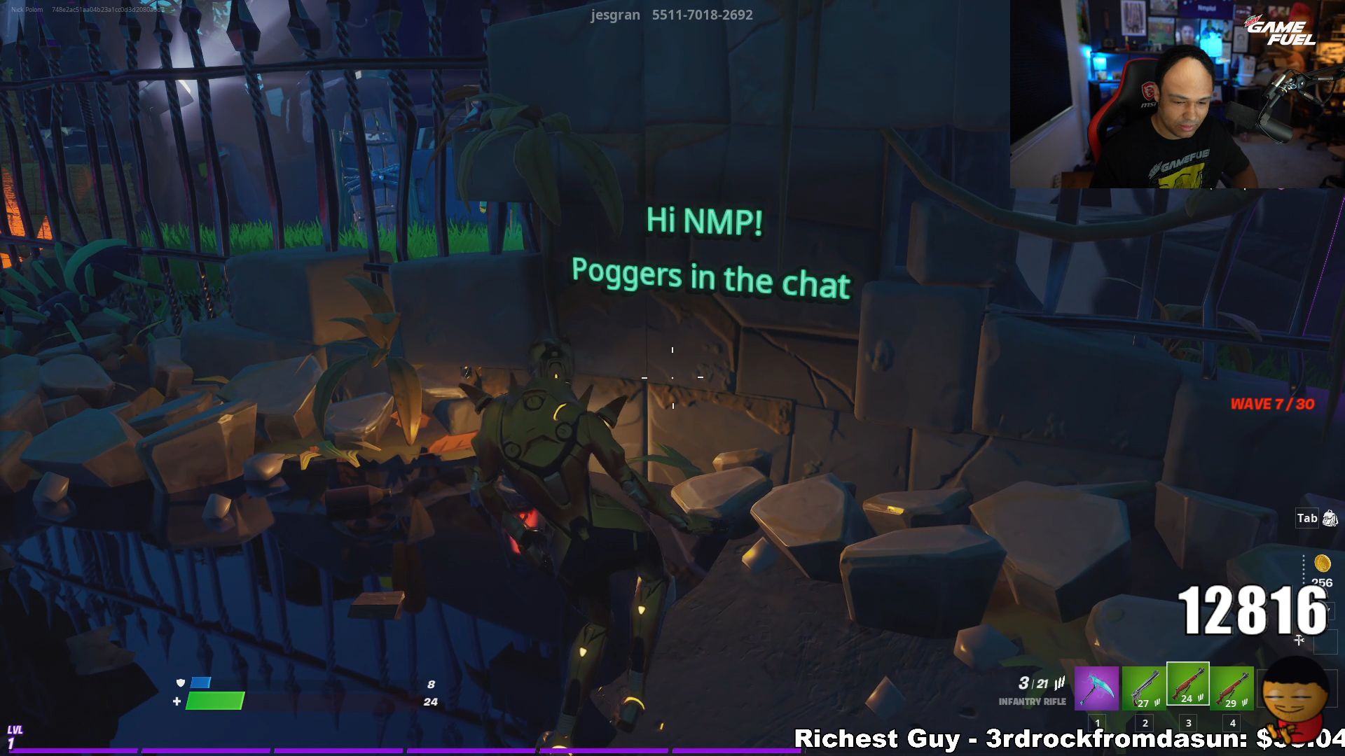 FeelsStrongMan thanks nick for bringing attention to Fortnite | Scrolller