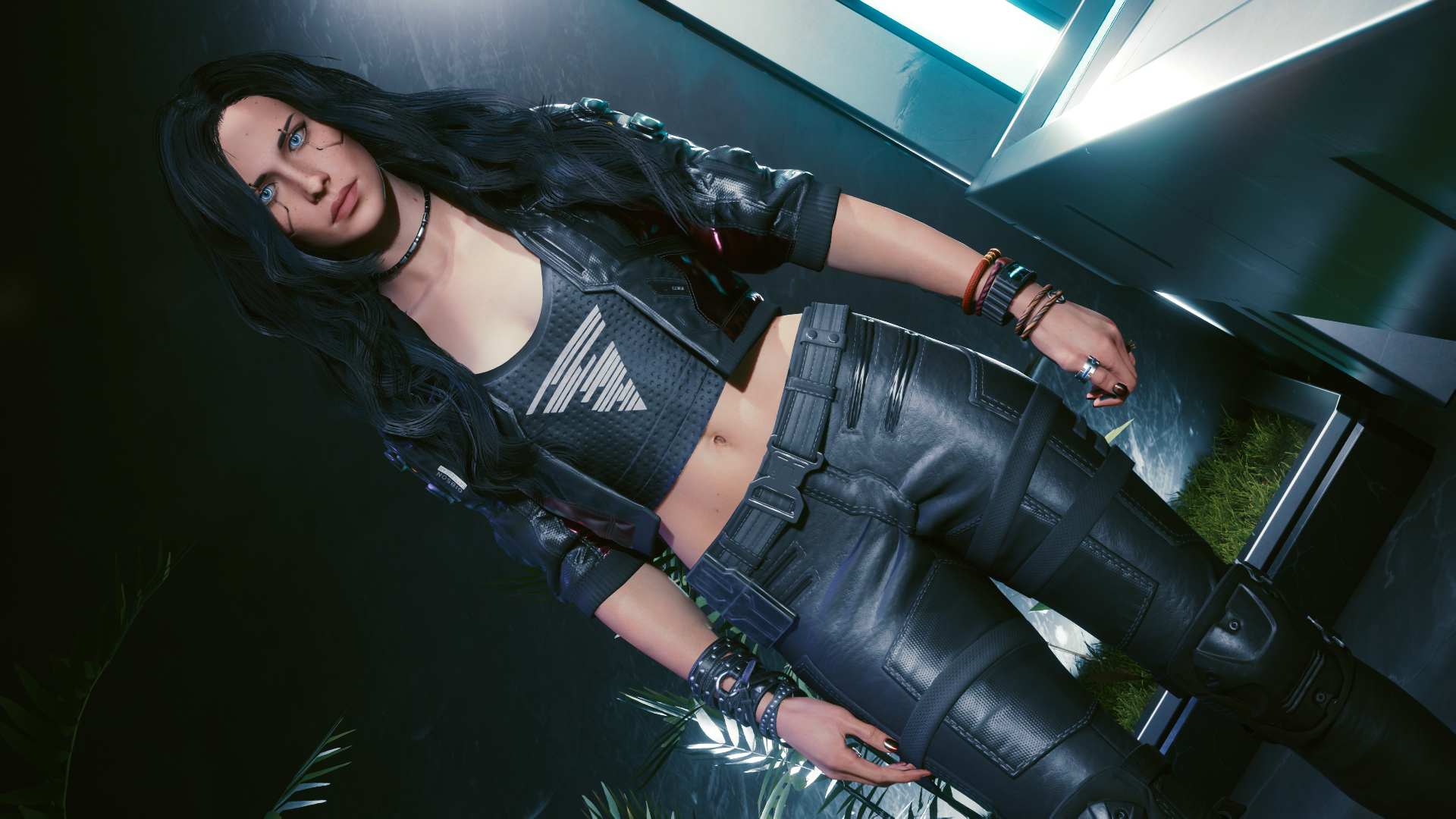 [Female V] Long Wooshy Hair and new pose mod | Scrolller