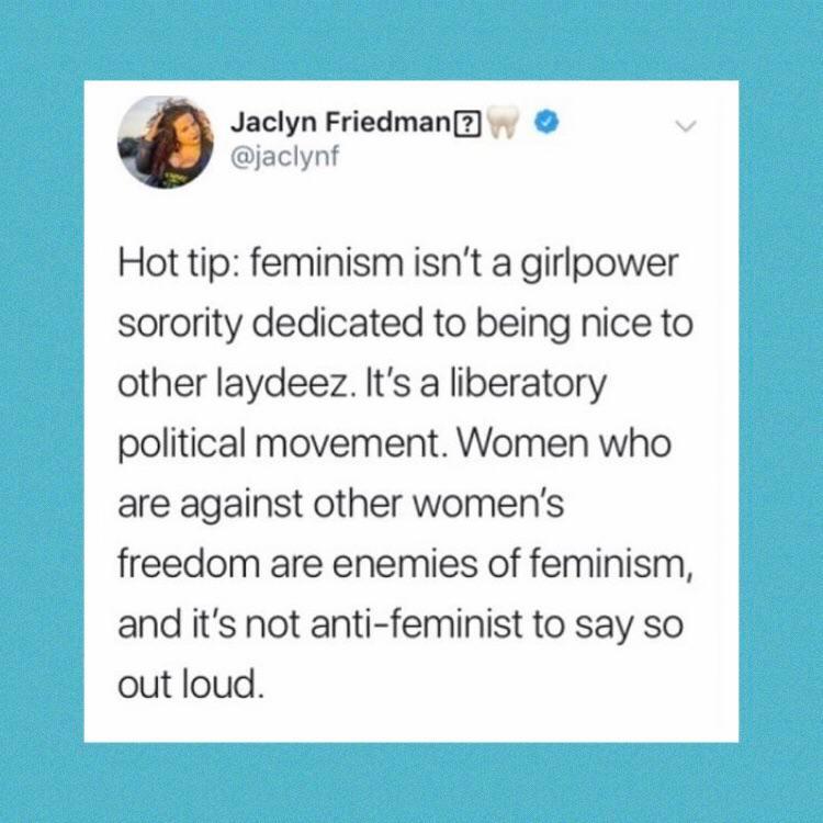 Feminism = Critical Thinking | Scrolller
