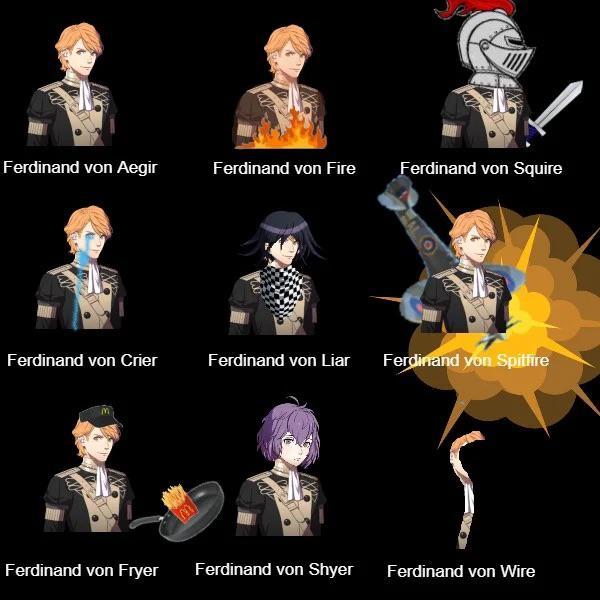 Ferdinand Von Aegir puns. | Scrolller