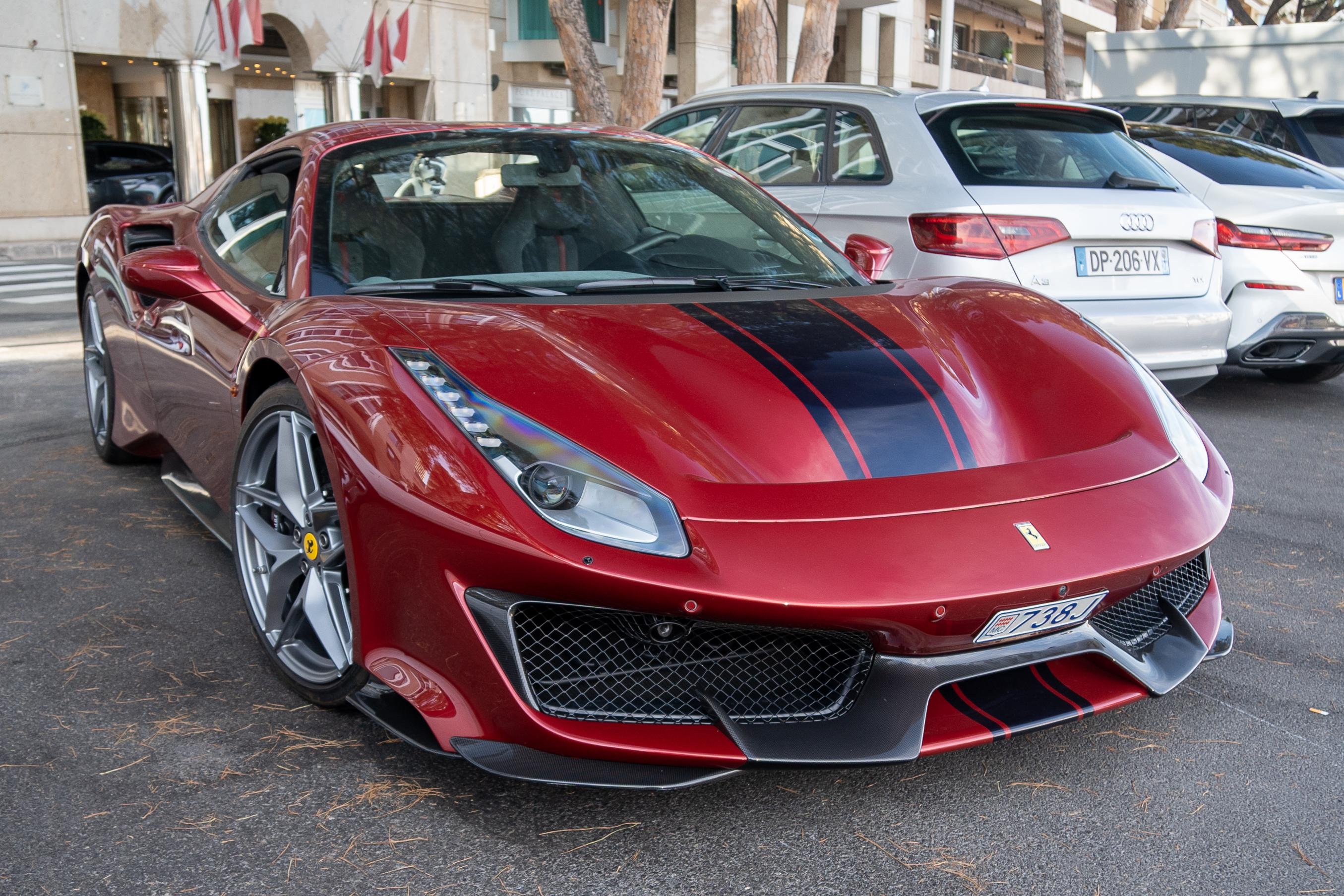 Ferrari 488 Pista in Monaco | Scrolller