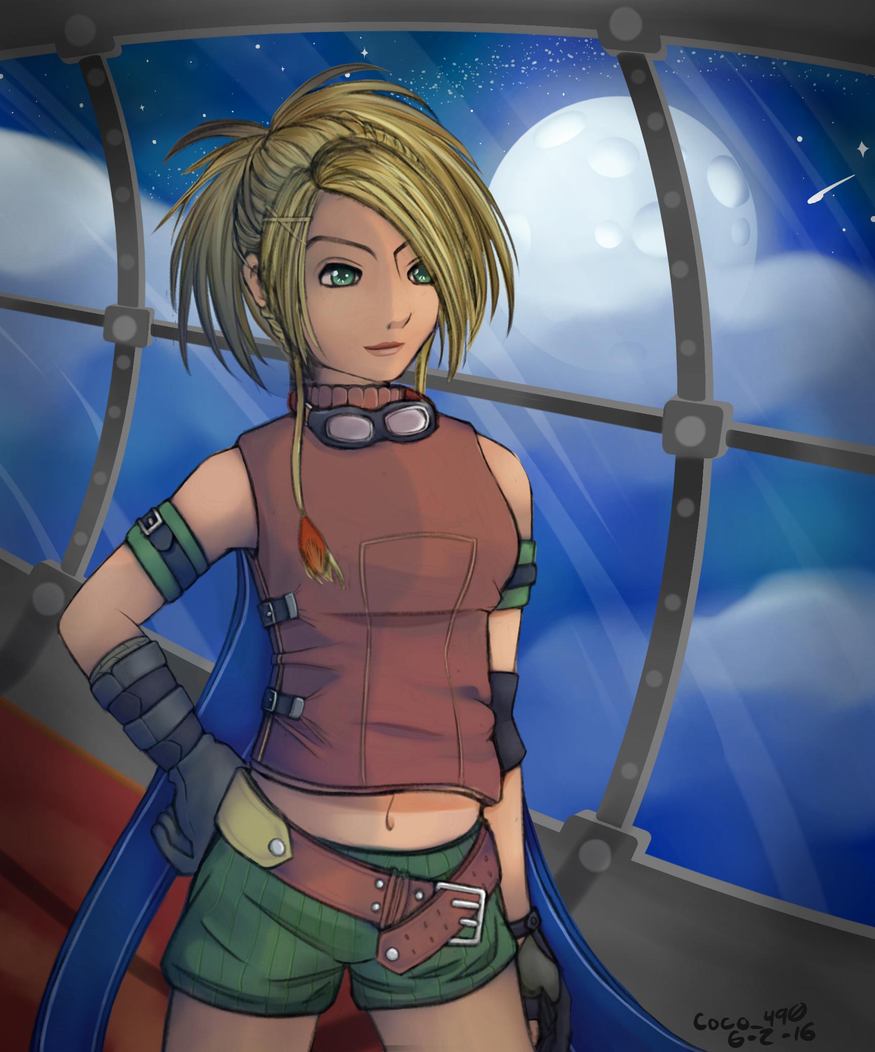 FFX Rikku Fanart! [x-post from r/FinalFantasy] | Scrolller