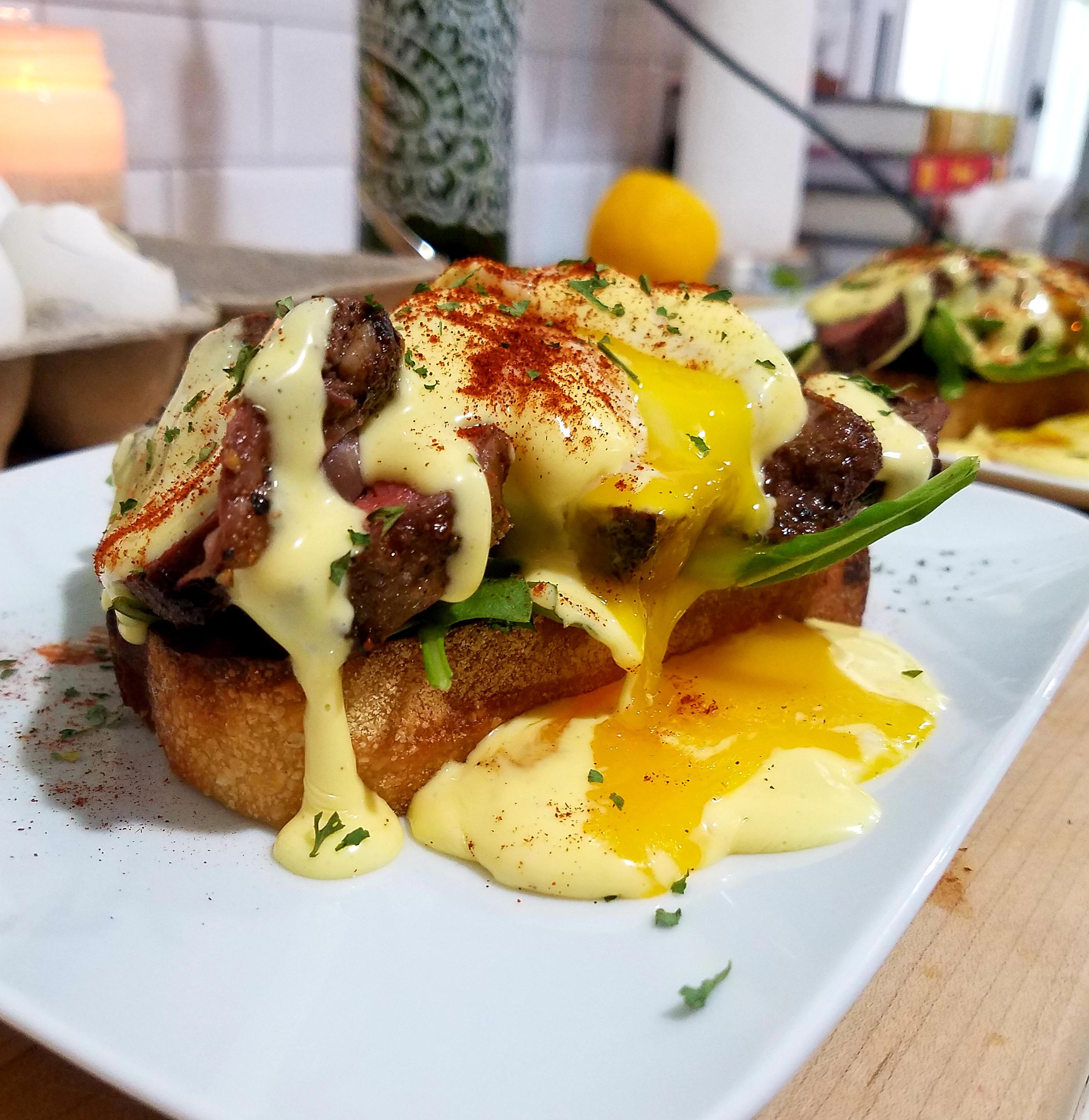 Filet Mignon Eggs Benedict | Scrolller