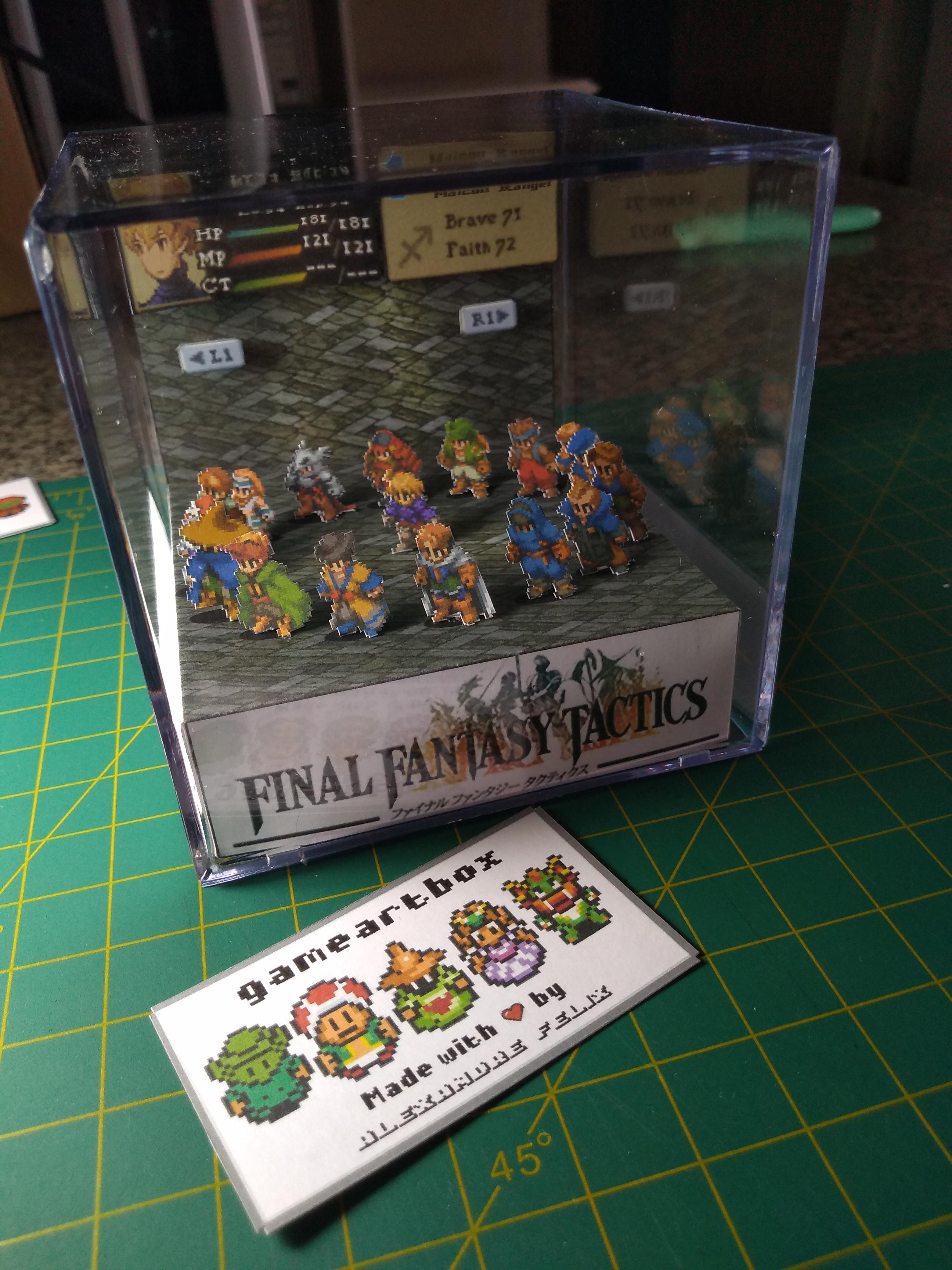 Final Fantasy Tactics Diorama | Scrolller