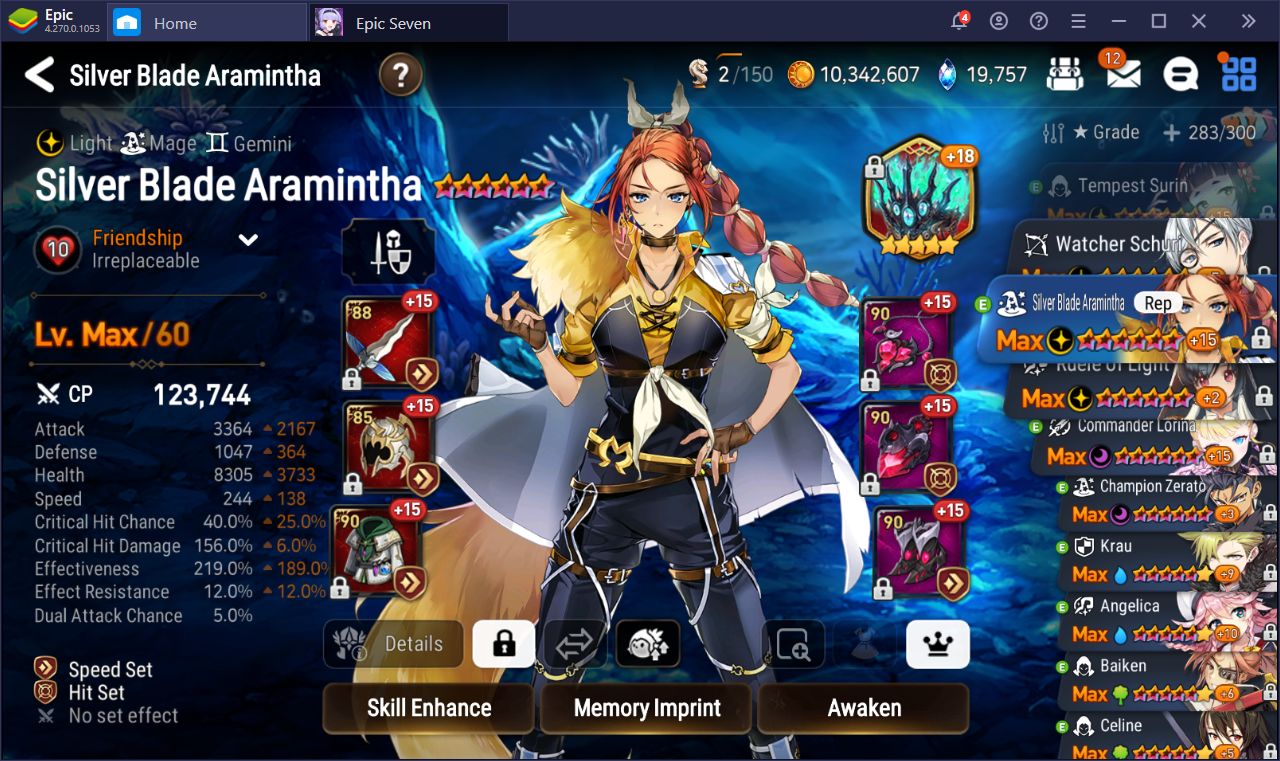 Final form Silver Blade Aramintha | Scrolller