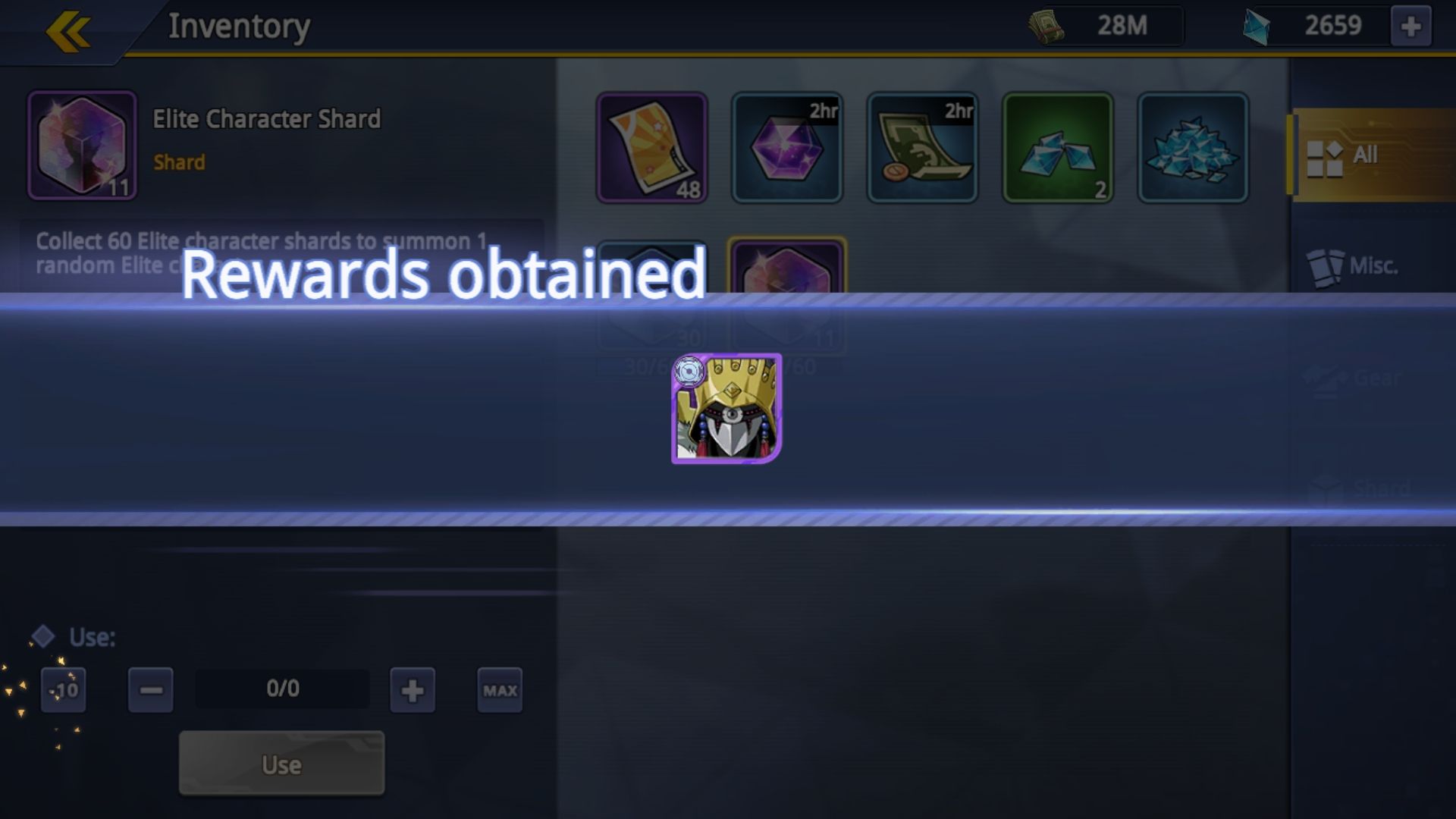 Finally a good shard pull. | Scrolller