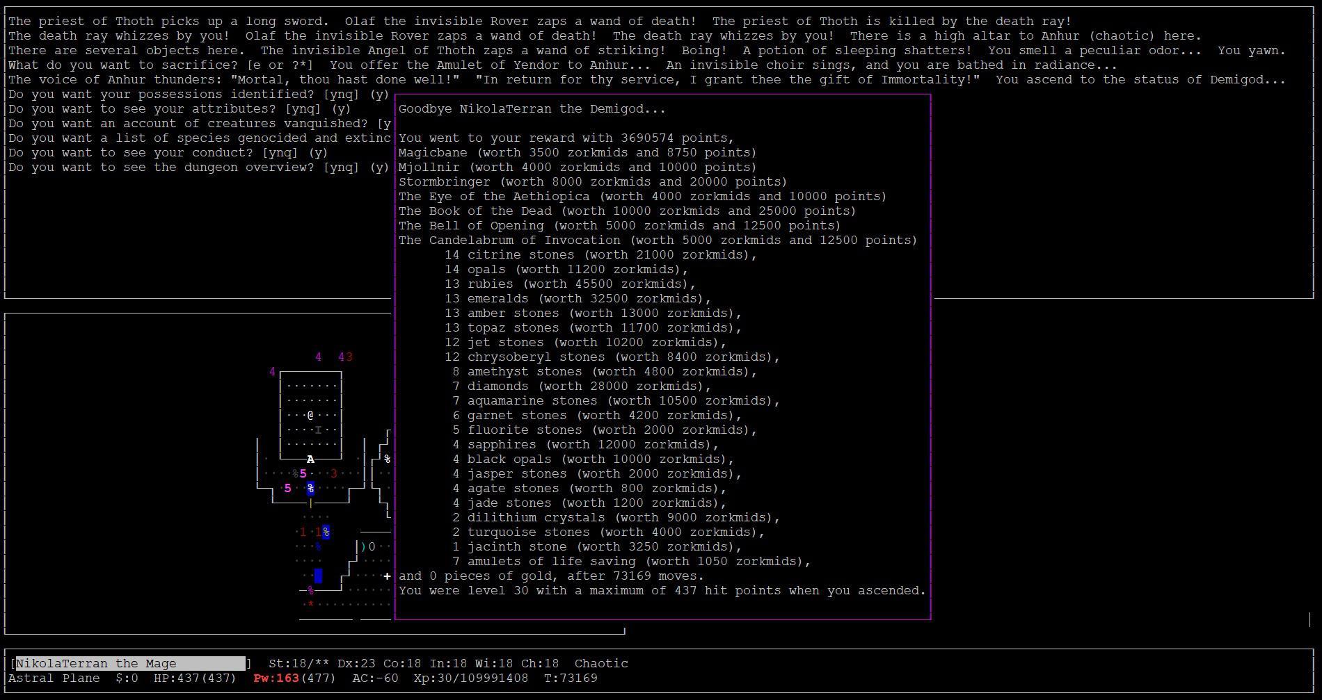 finally ascended for the first time after playing this game for four years. | Scrolller