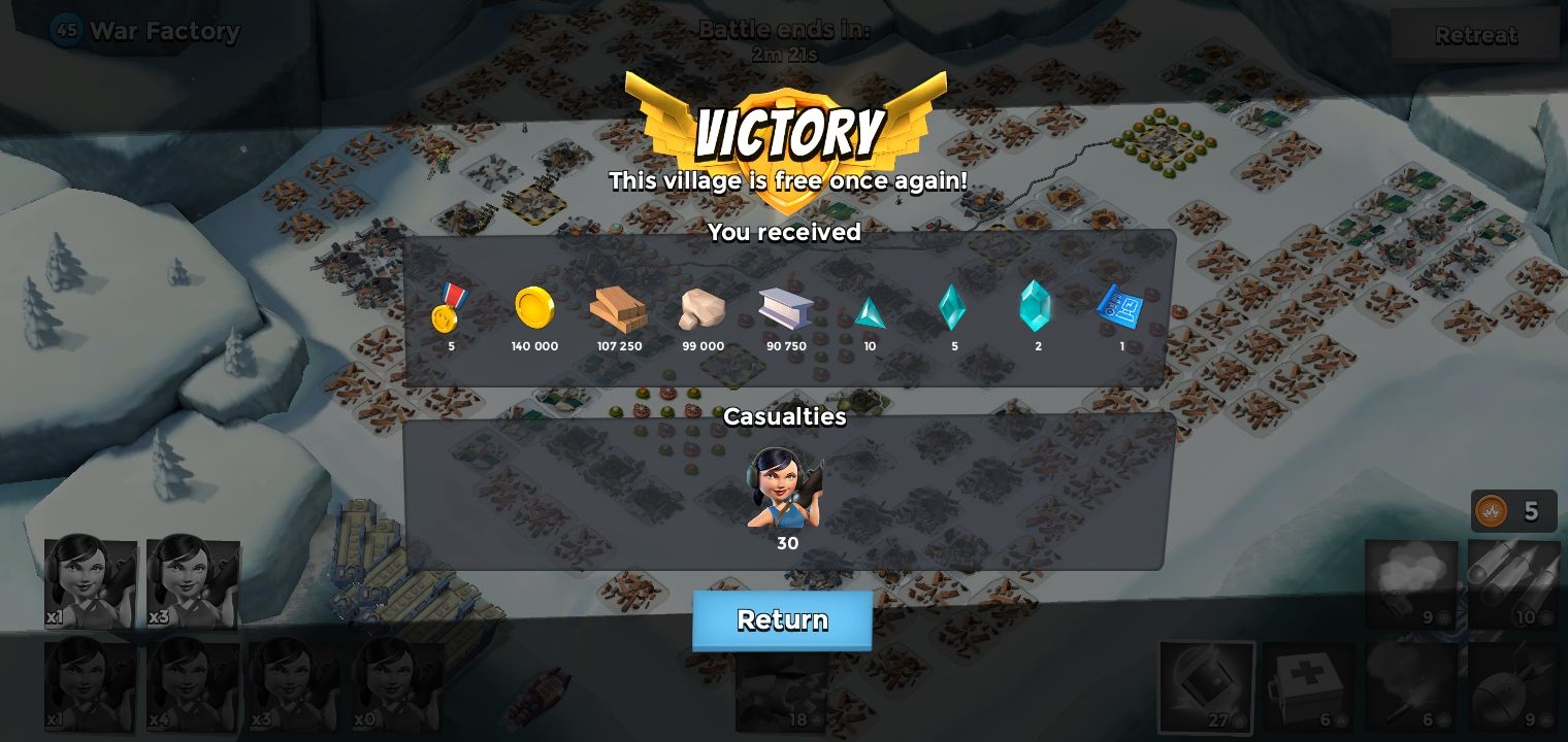 Finally defeated colonel Gearheart... | Scrolller