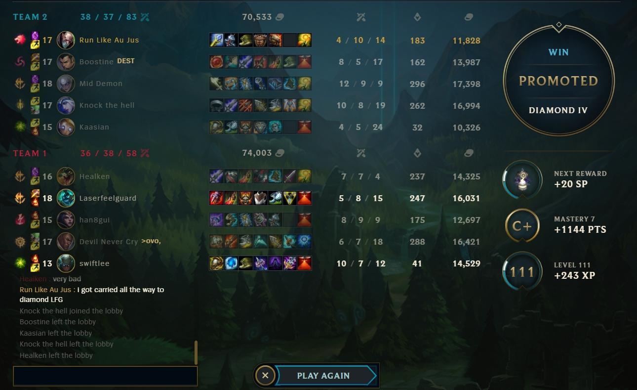 Finally fed my way to Diamond | Scrolller