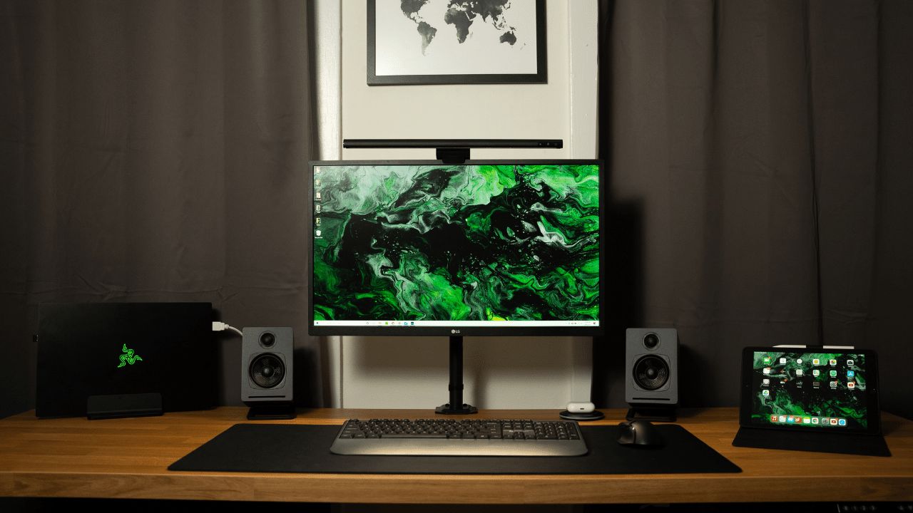 Finally finished my minimal video editing setup, stoked with how it came out; did a full video ...