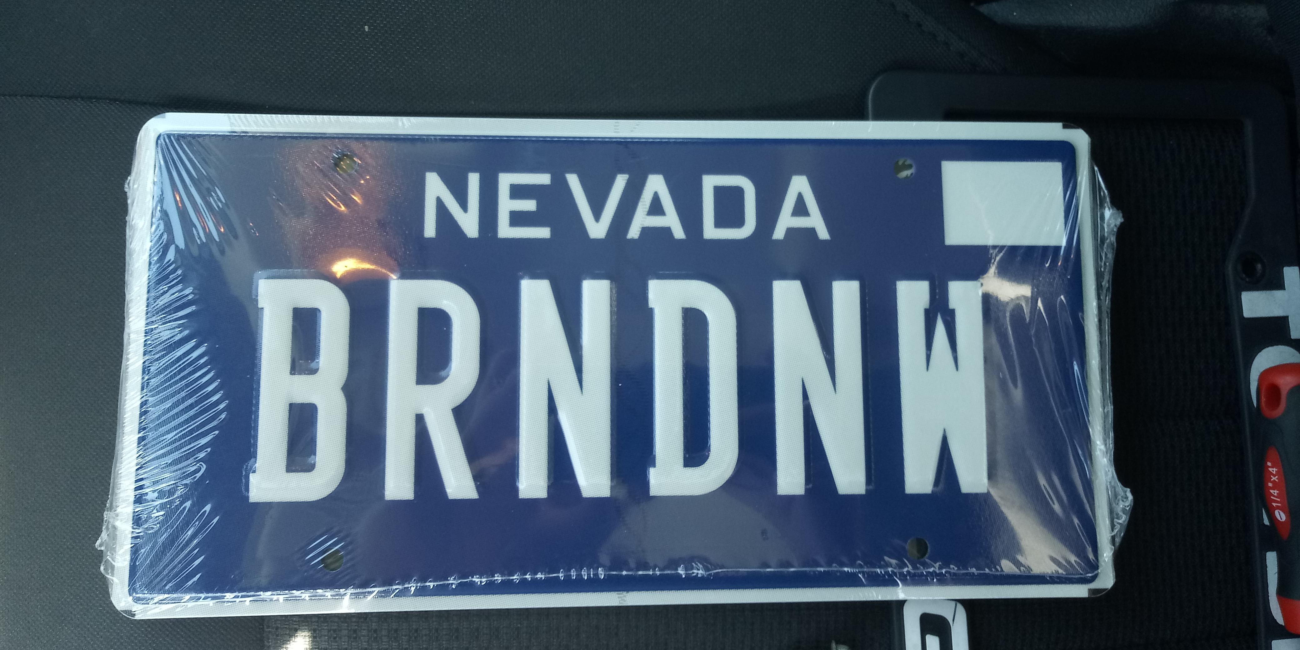 Finally got my brand new plates. | Scrolller Finally got my brand new plates. | Scrolller