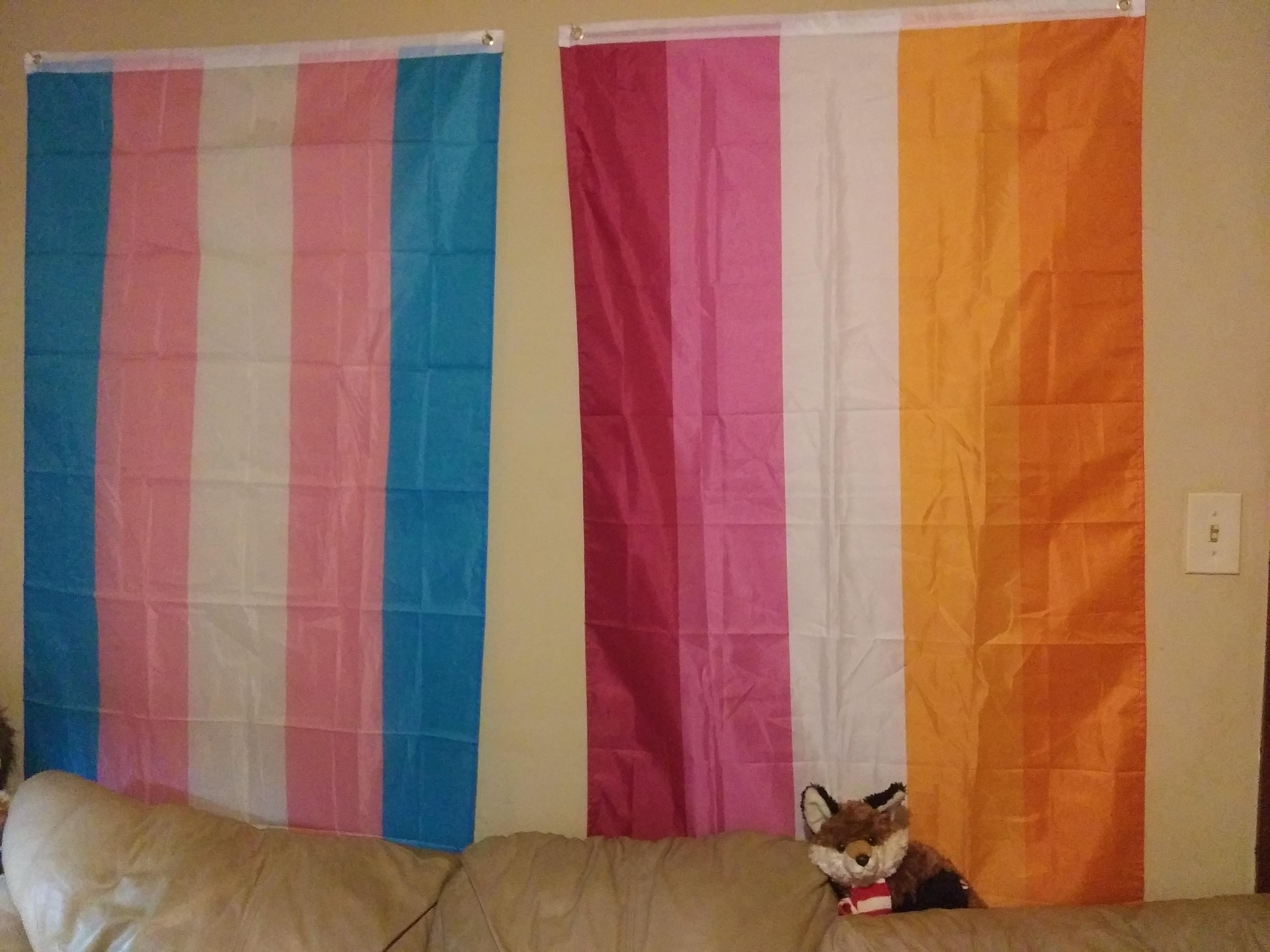 Finally got my flags up. 😁 | Scrolller