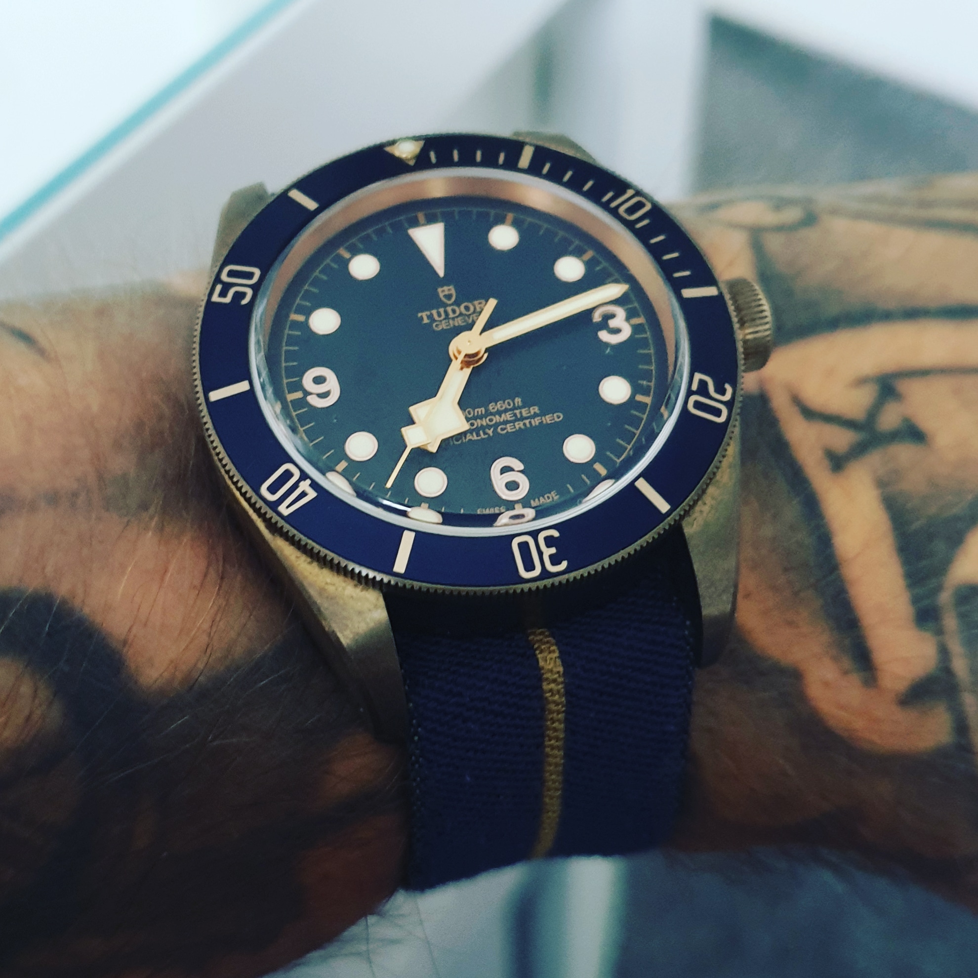 Finally got my Tudor bronze bay bucherer 😊 | Scrolller