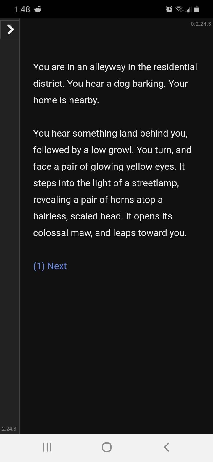 Finally got the Night Monster encounter! It's certainly been a long time coming | Scrolller