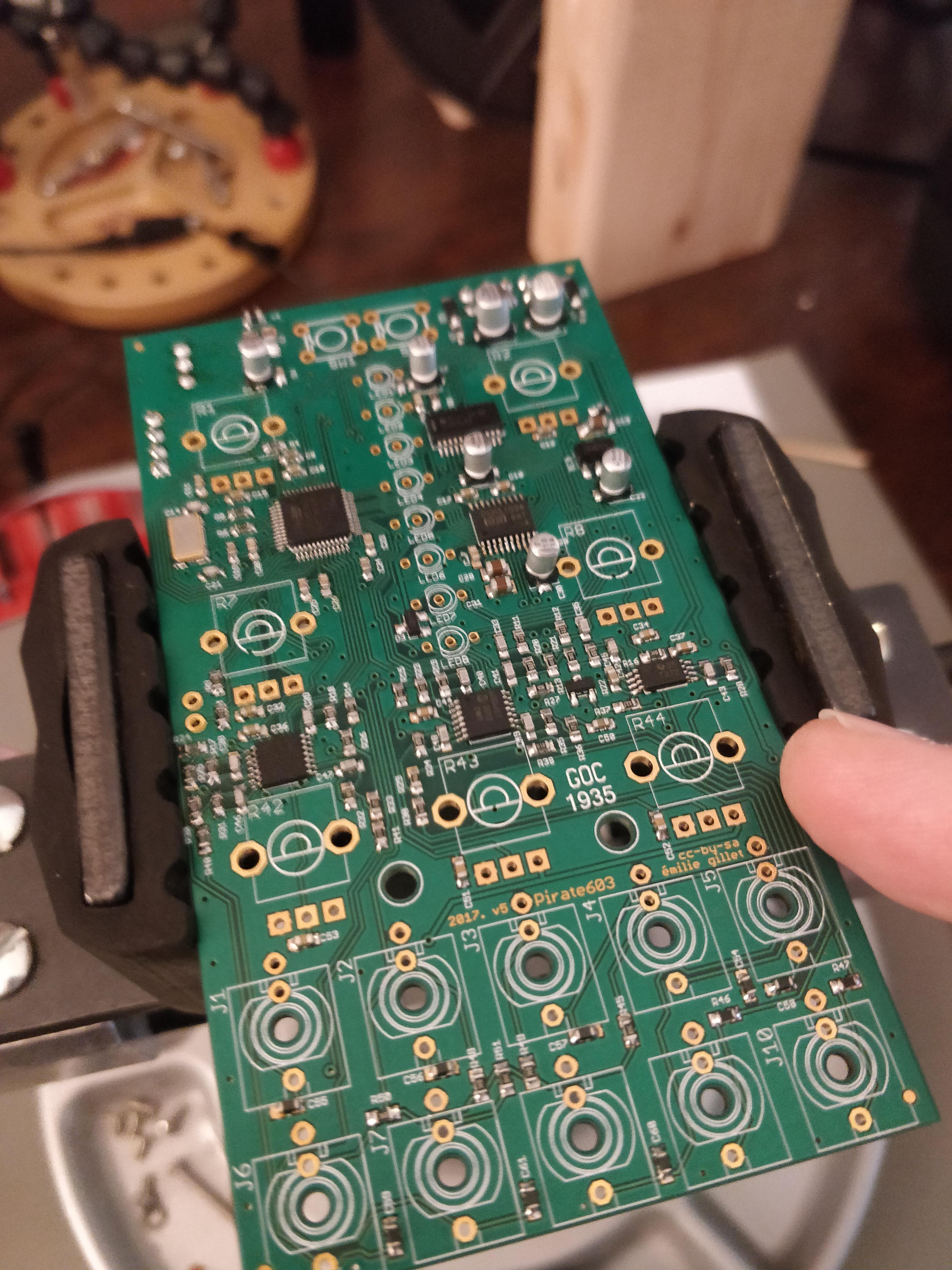 Finally got this whole SMD thing down, just wanted to share my success. Plaits 0603 version from ...