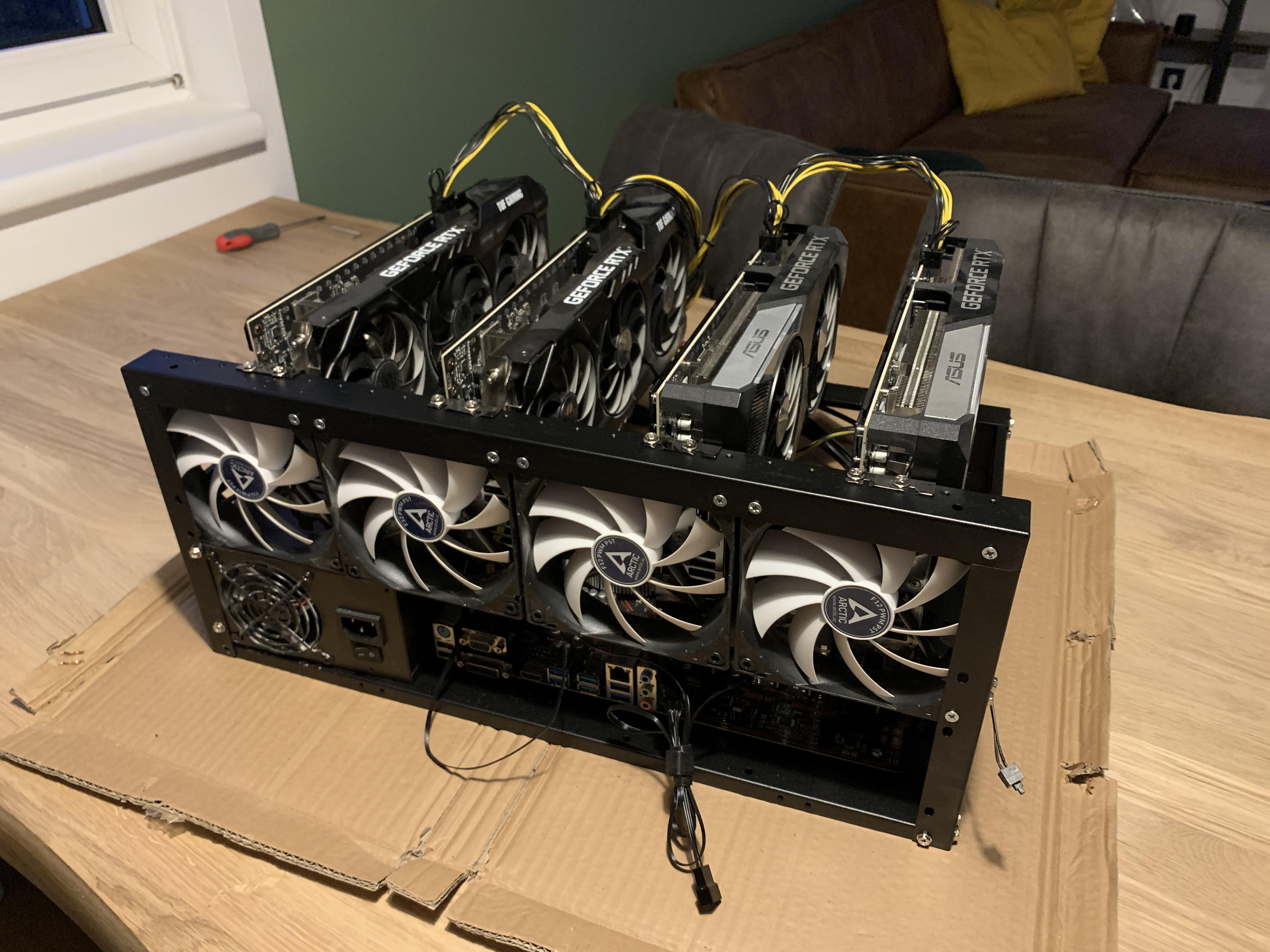 Finally installed my first rig on the frame 🙌 | Scrolller