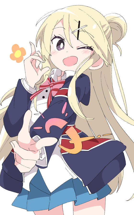Finger Guns [Kiniro Mosaic] | Scrolller