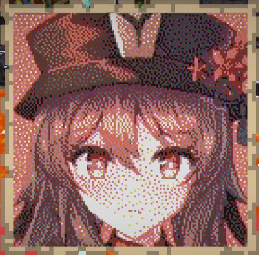 Finished map art of Hu Tao | Scrolller