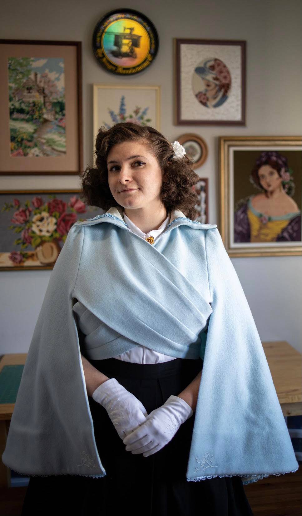 Finished my 1910s Wrap Cape! | Scrolller