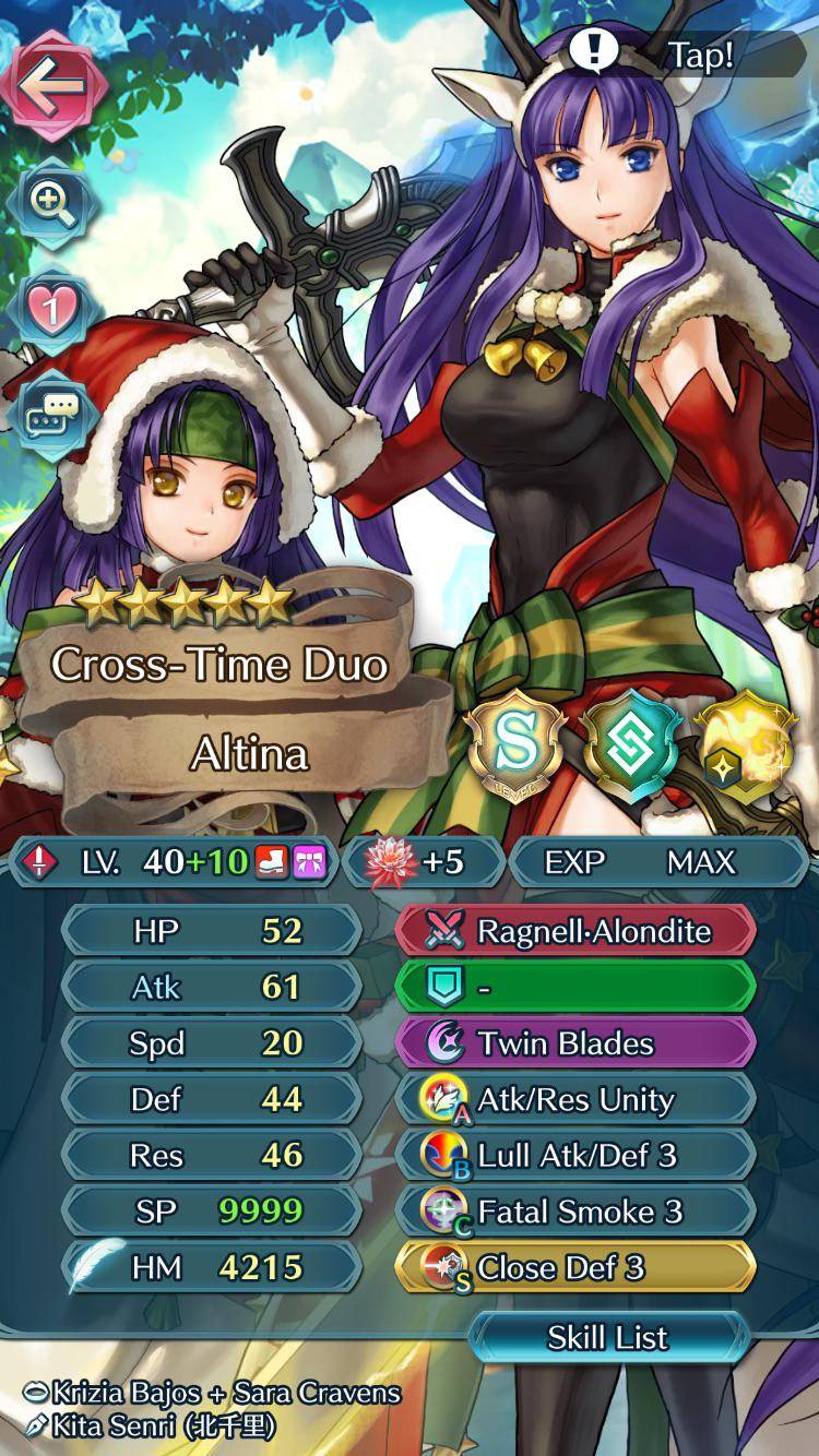 Finished my W!Altina, my first 5 star +10 (build description in comments) | Scrolller