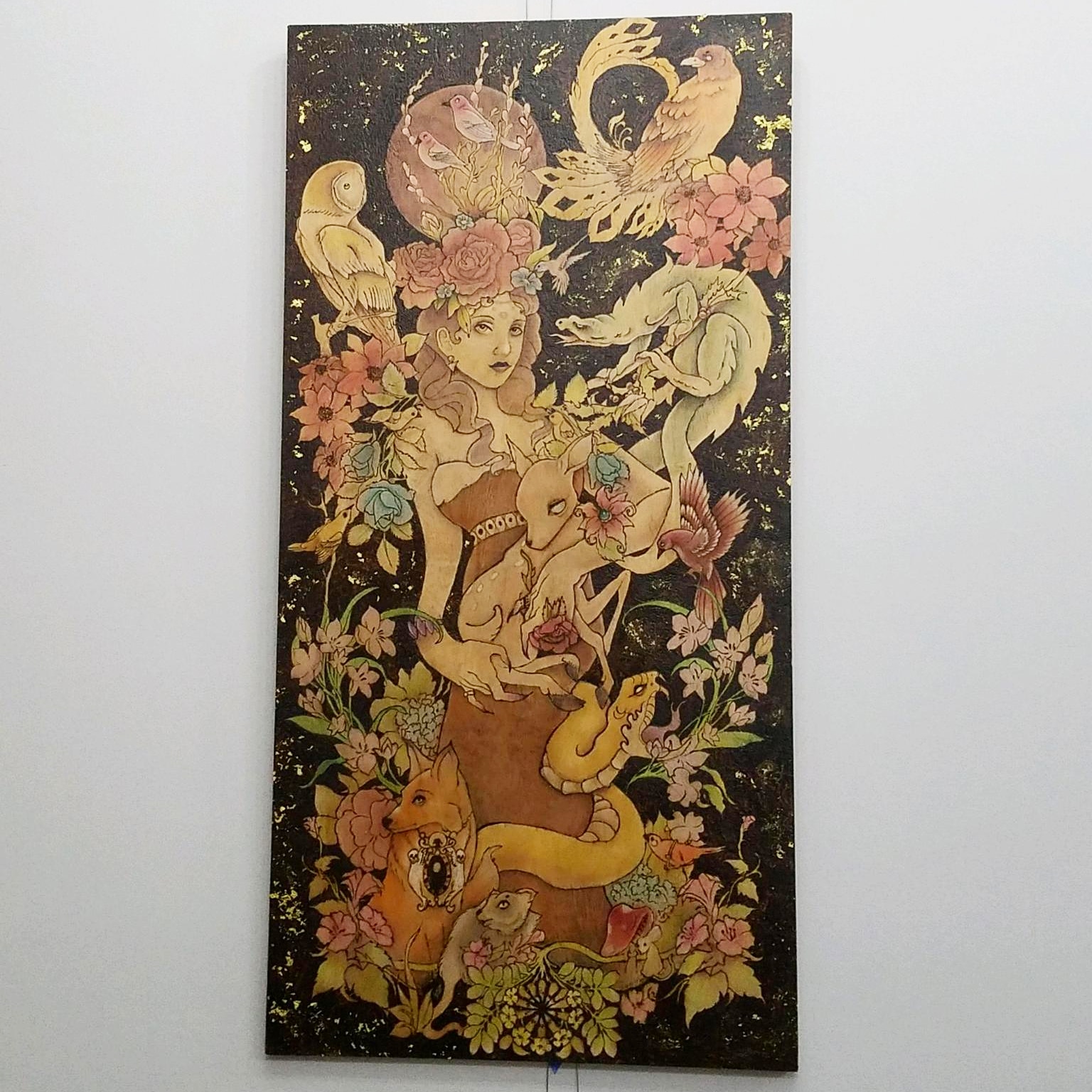 Finished piece on 4 foot plywood | Scrolller