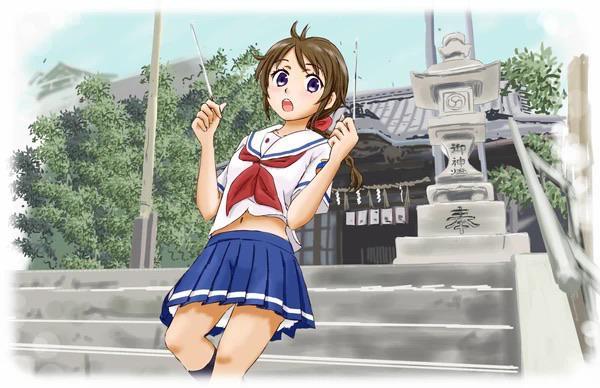 Finished visiting the temple | Scrolller