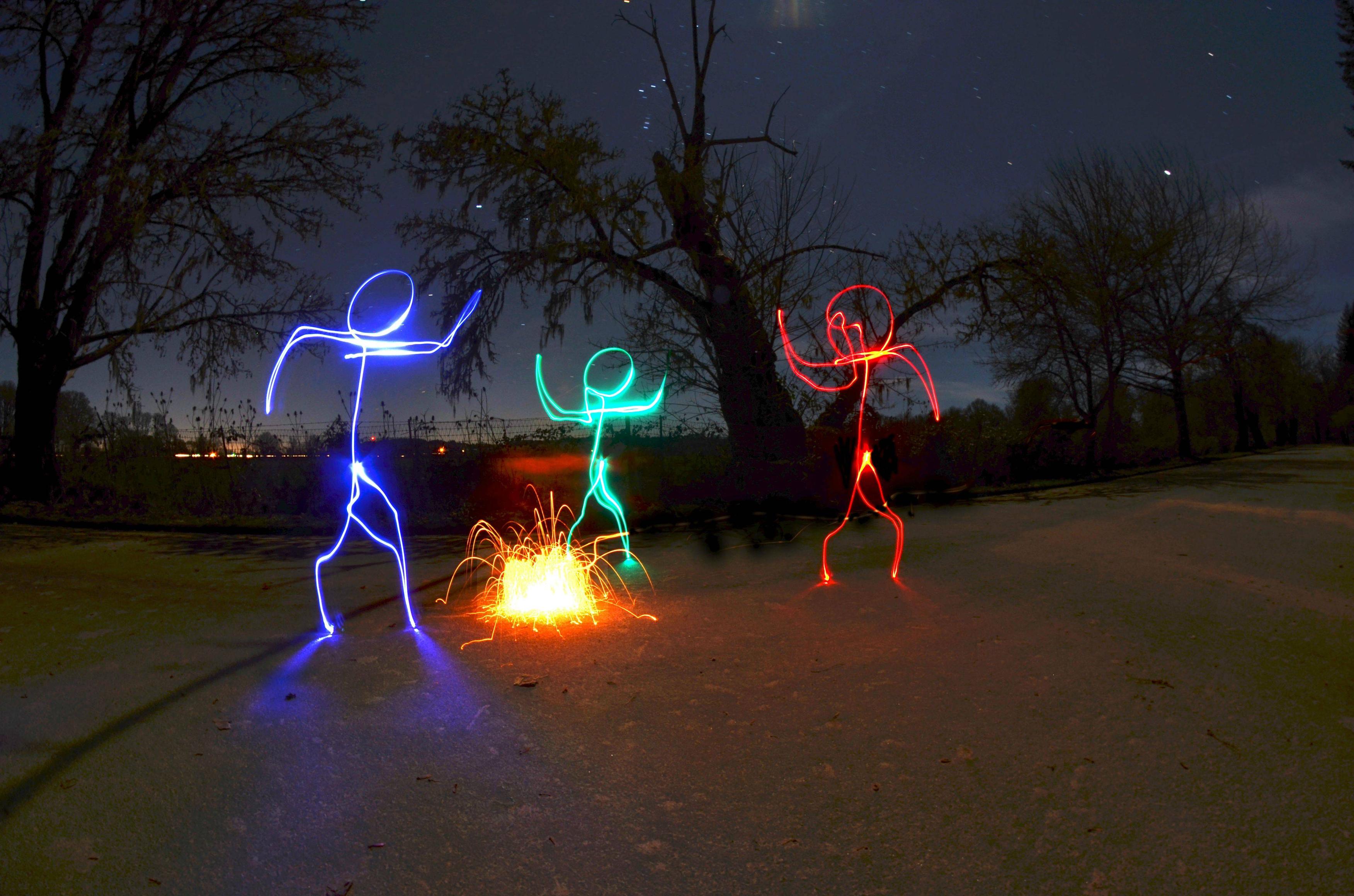 Fire dancers | Scrolller