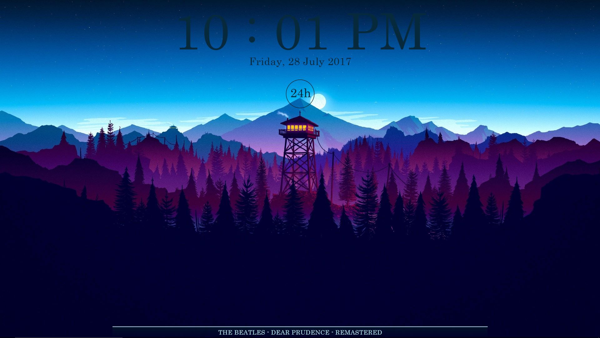 Firewatch themed background | Scrolller