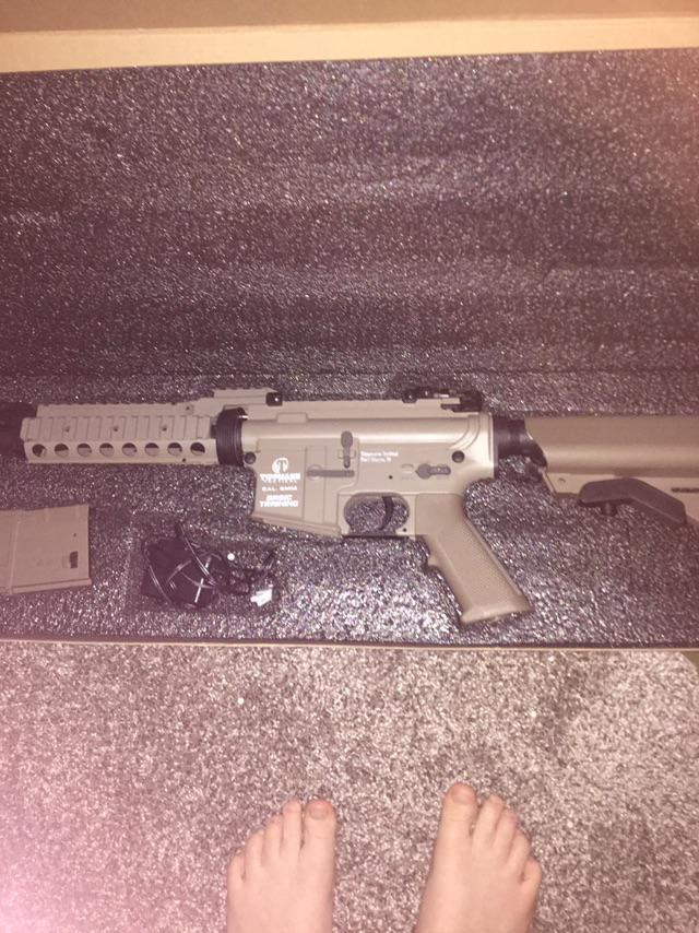 First airsoft gun!!! I love it | Scrolller