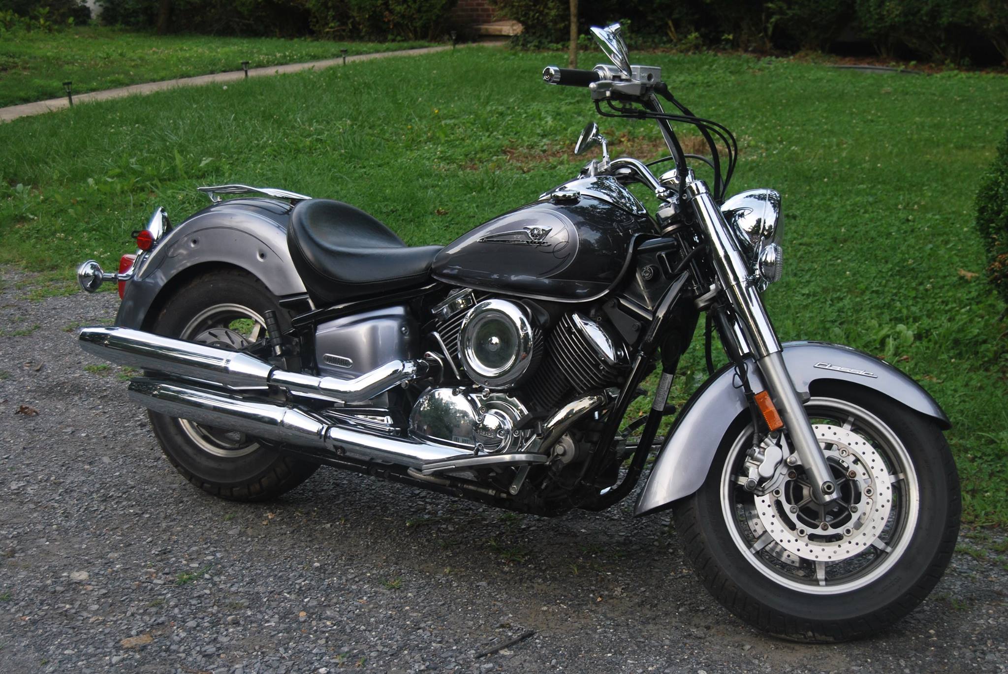 First bike. Vstar 1100 classic. | Scrolller