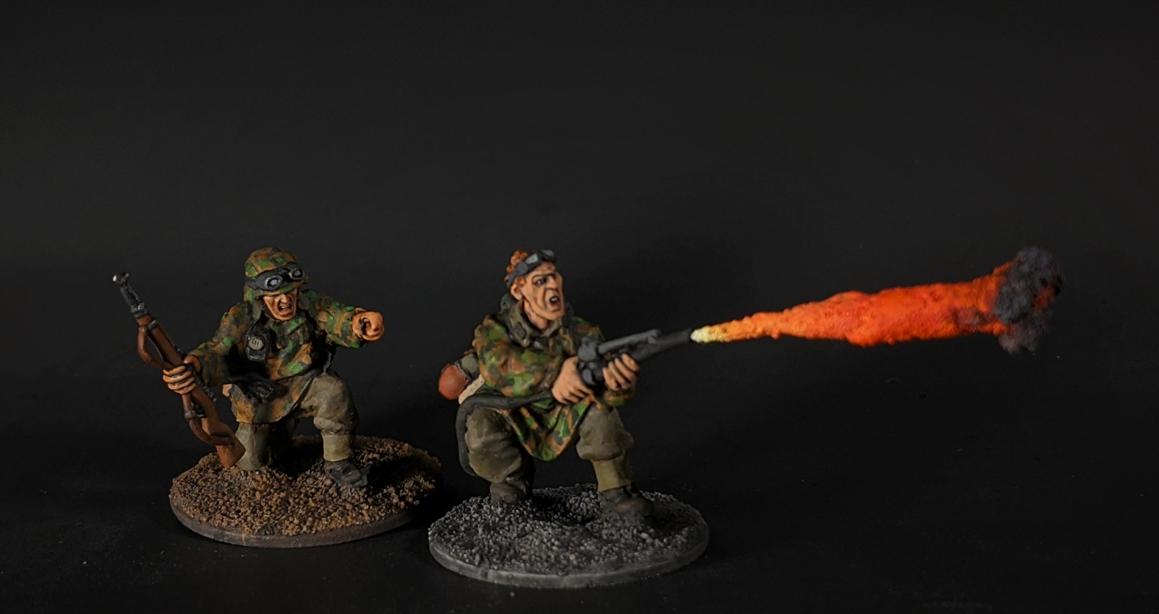First Bolt Action Waffen SS figures | Scrolller