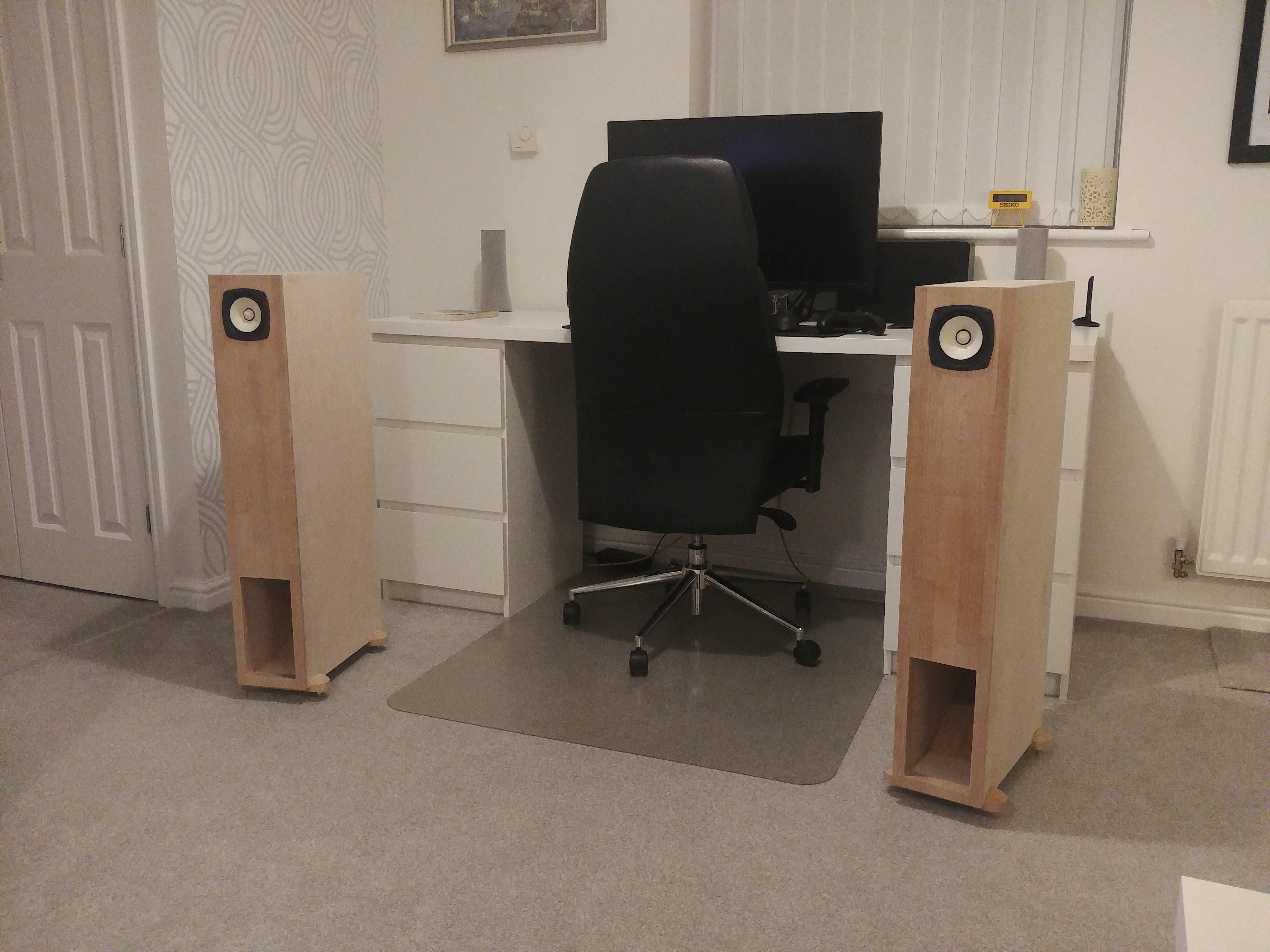 First build - FE103En Folded Horn | Scrolller