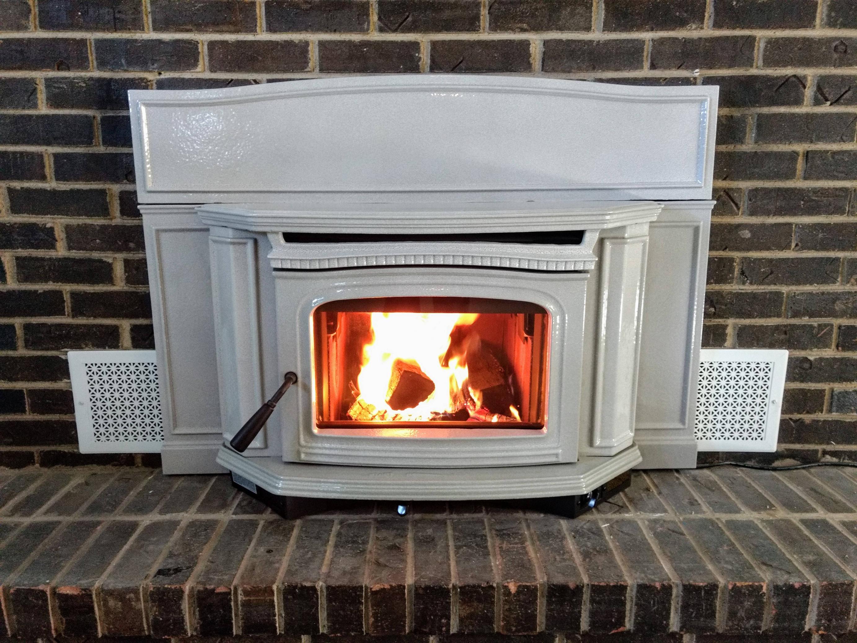 First burn after install! I may have lost a few brain cells from the curing paint though ...