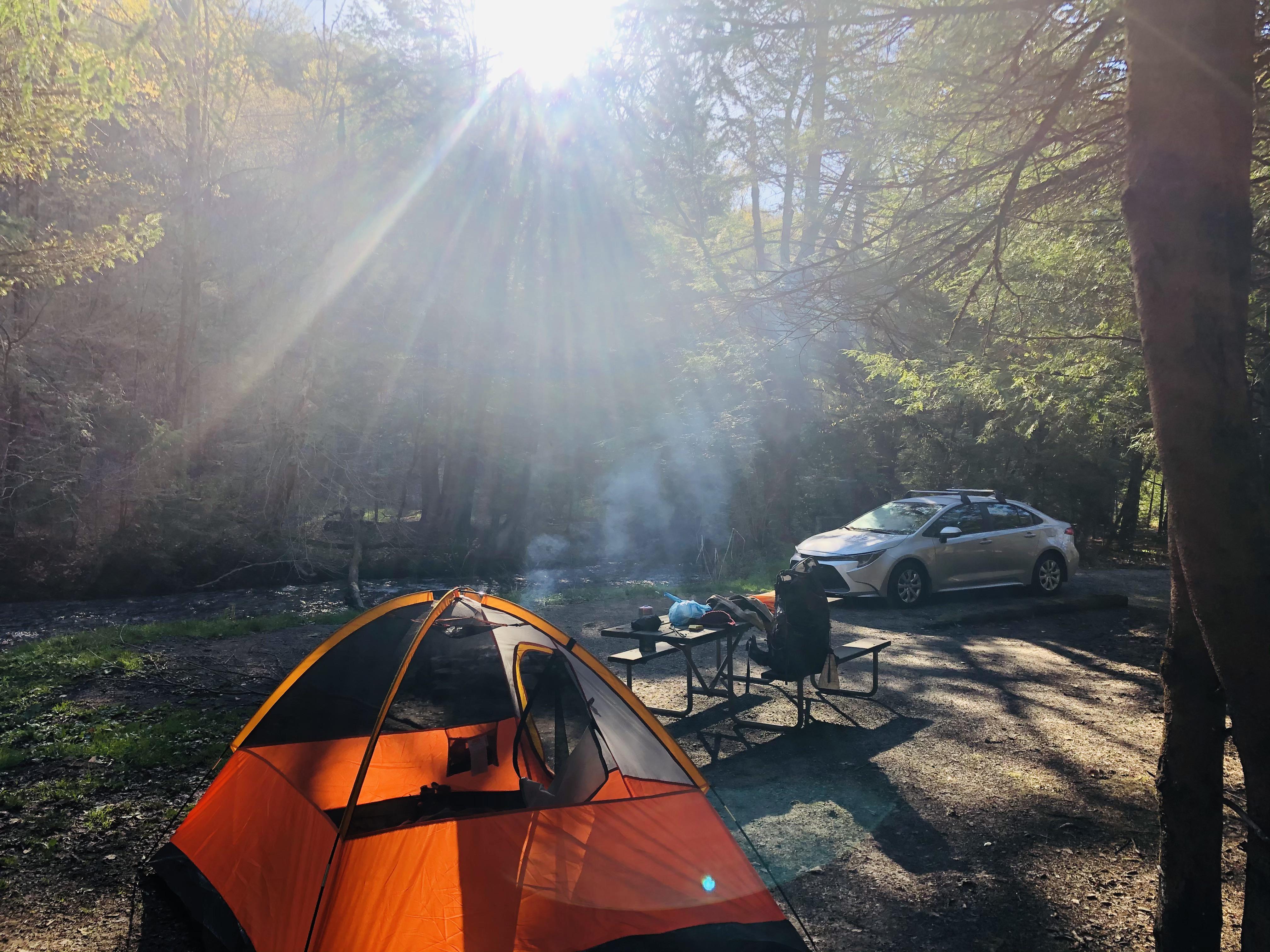 First camp of the year. | Scrolller