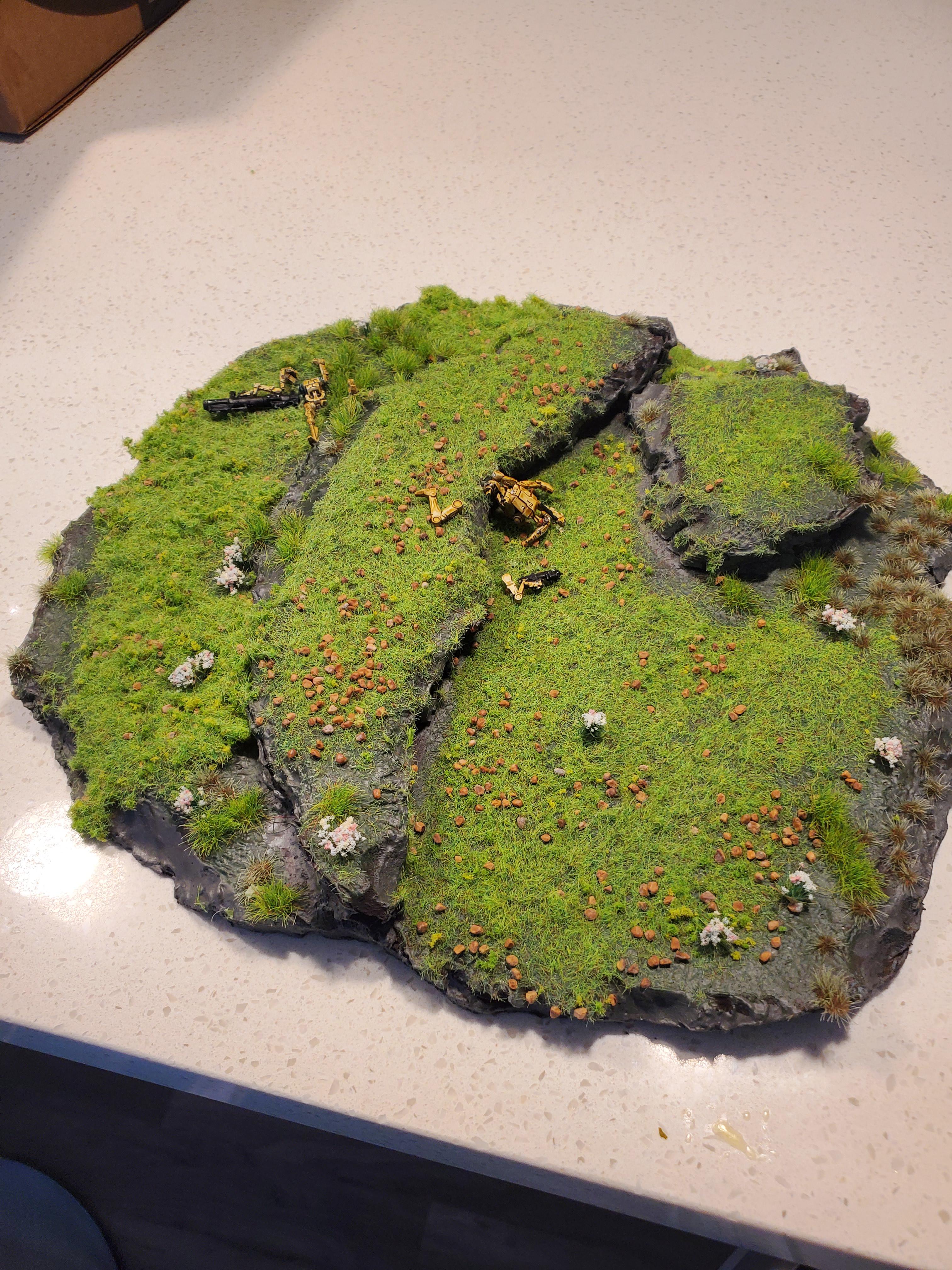 First custom piece of terrain | Scrolller