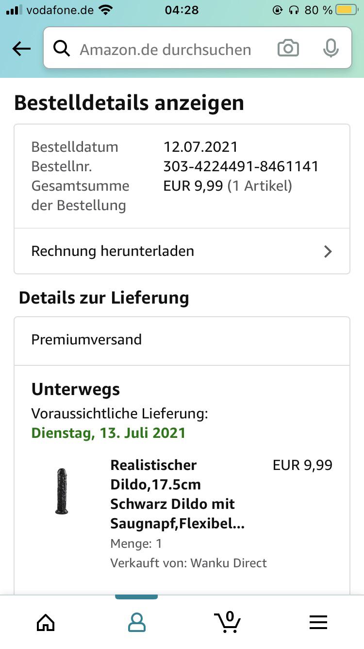 First Dildo ordered ️ | Scrolller