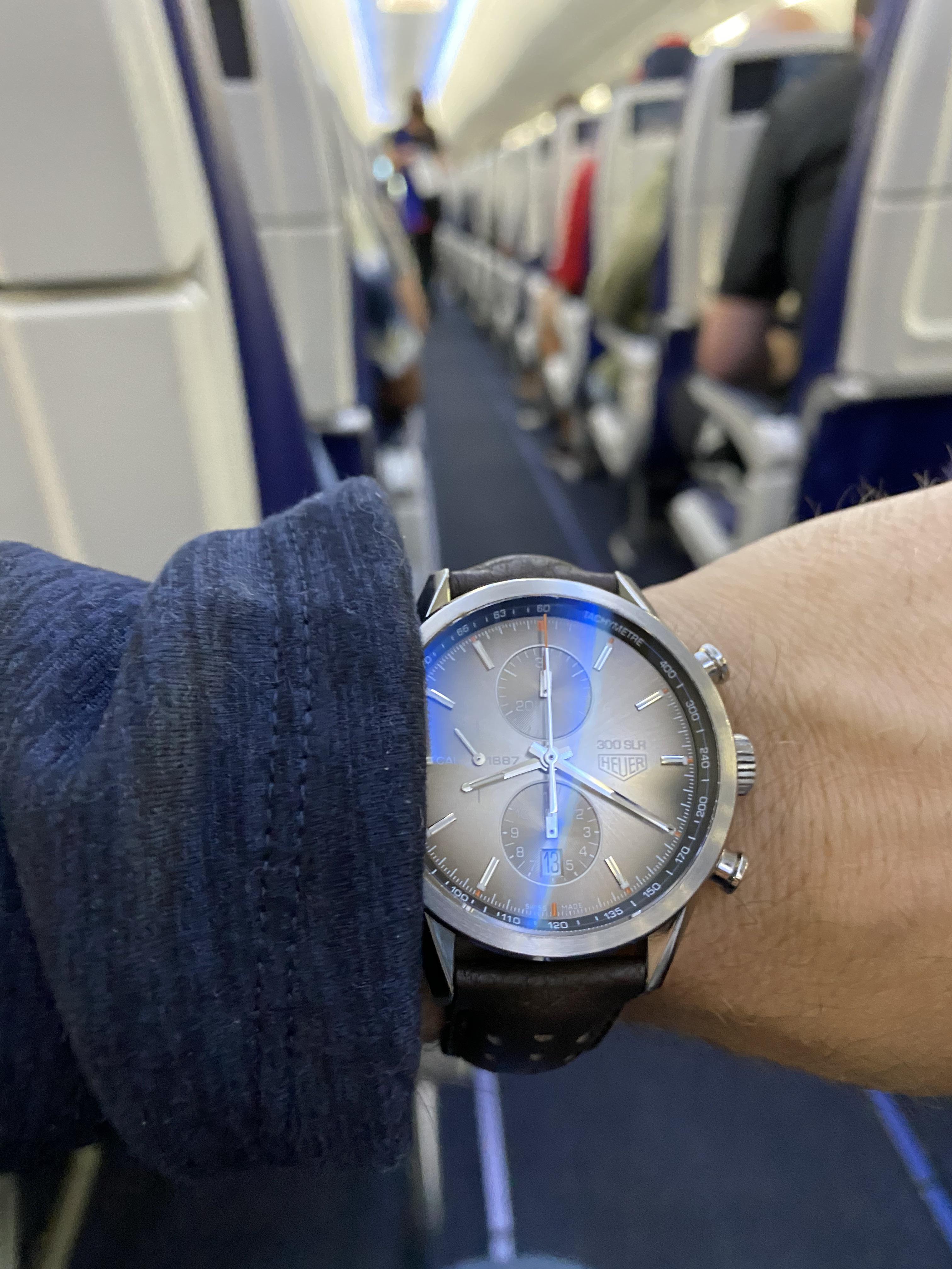 First flight since March. Rockin the Special Edition 300 SLR Carrera. | Scrolller