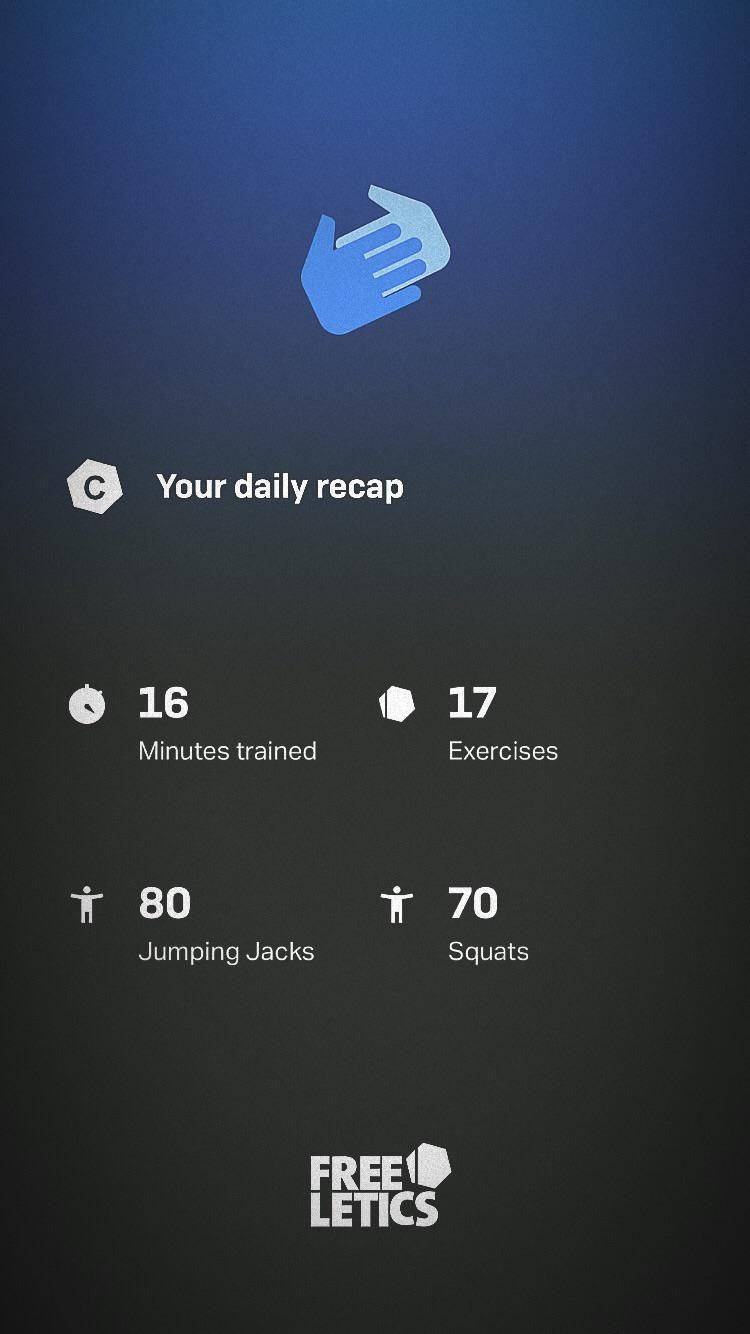 First Freeletics Signature workout. 2/4 AURA. Feeling pumped for next ...