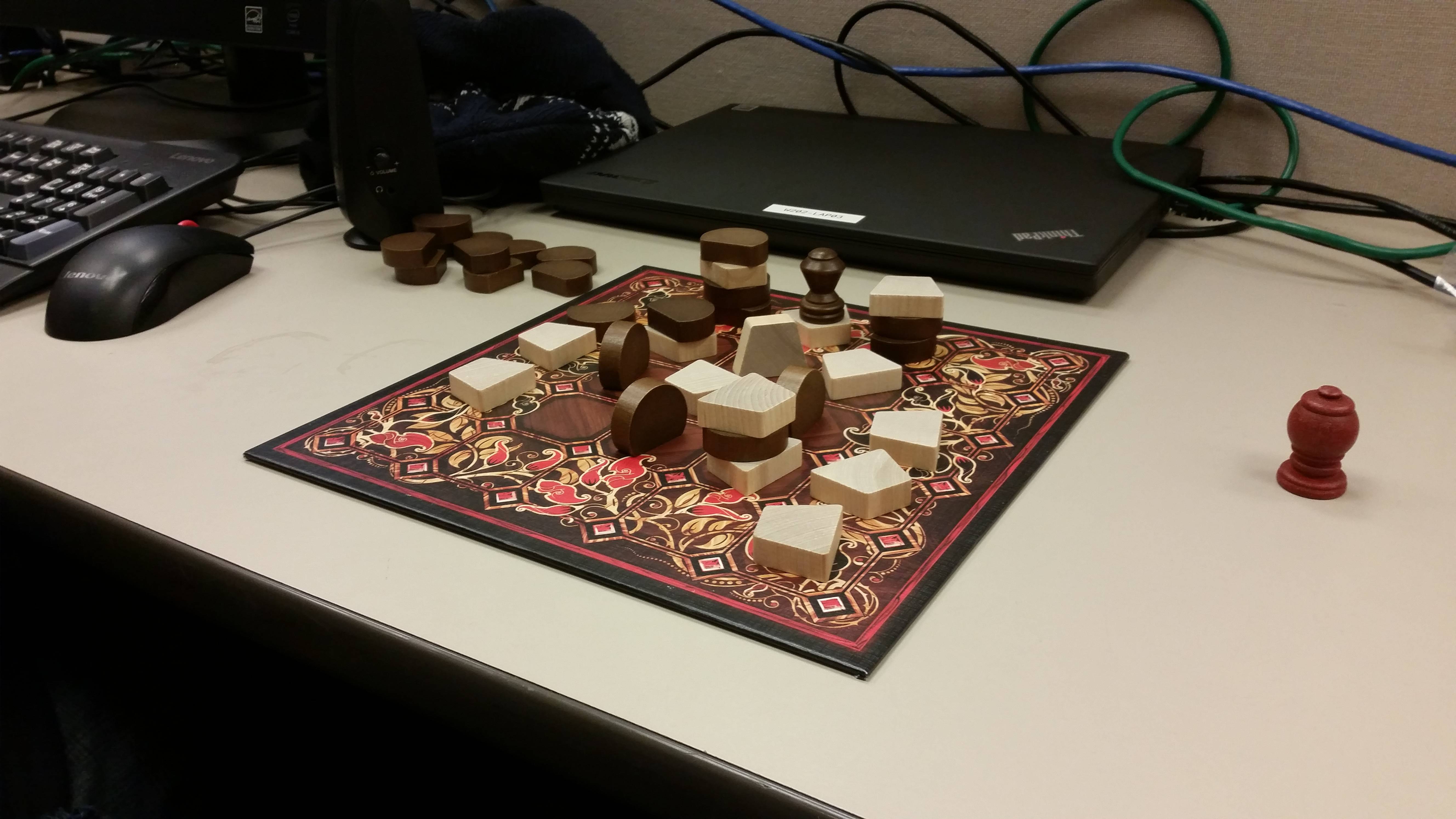 First game on the new board | Scrolller