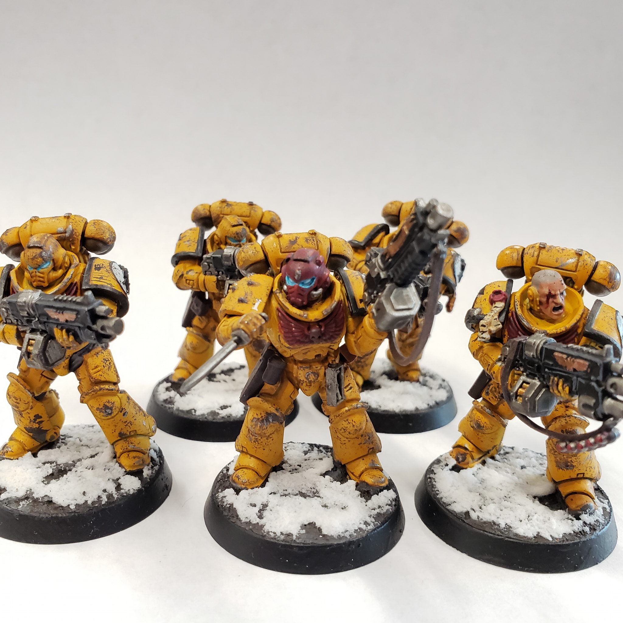 First Intercessor squad finished! | Scrolller