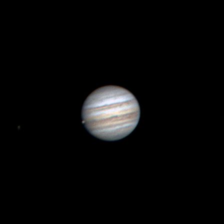 First Jupiter attempt, lucky Io transit capture | Scrolller