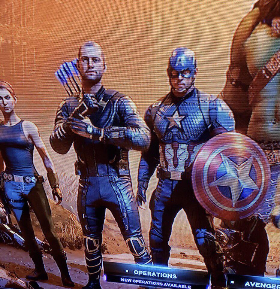 First look at MCU Cap and a hawkeye outfit | Scrolller