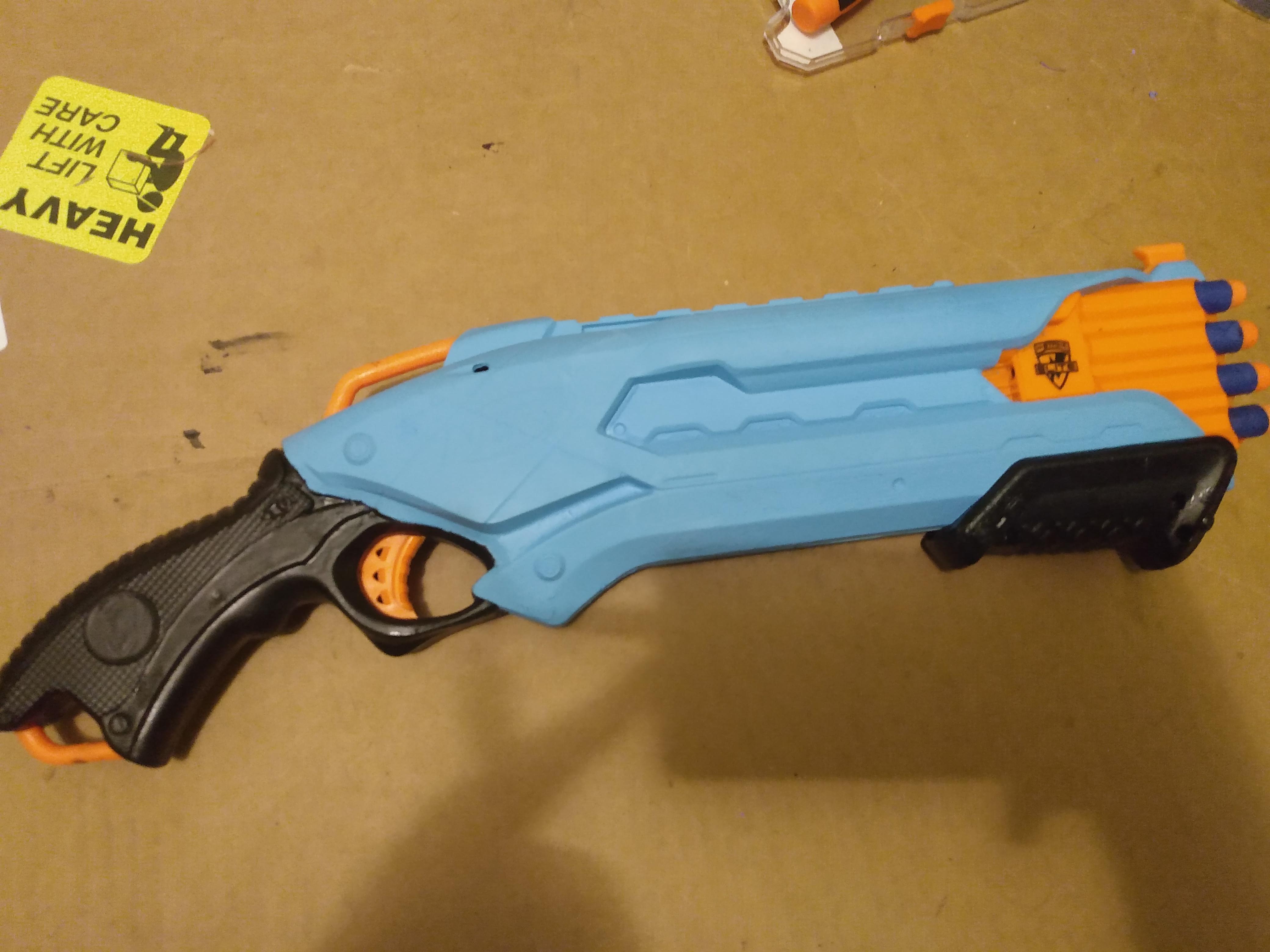 First properly painted blaster, it's a little rough around the edges but it's certainly a start ...