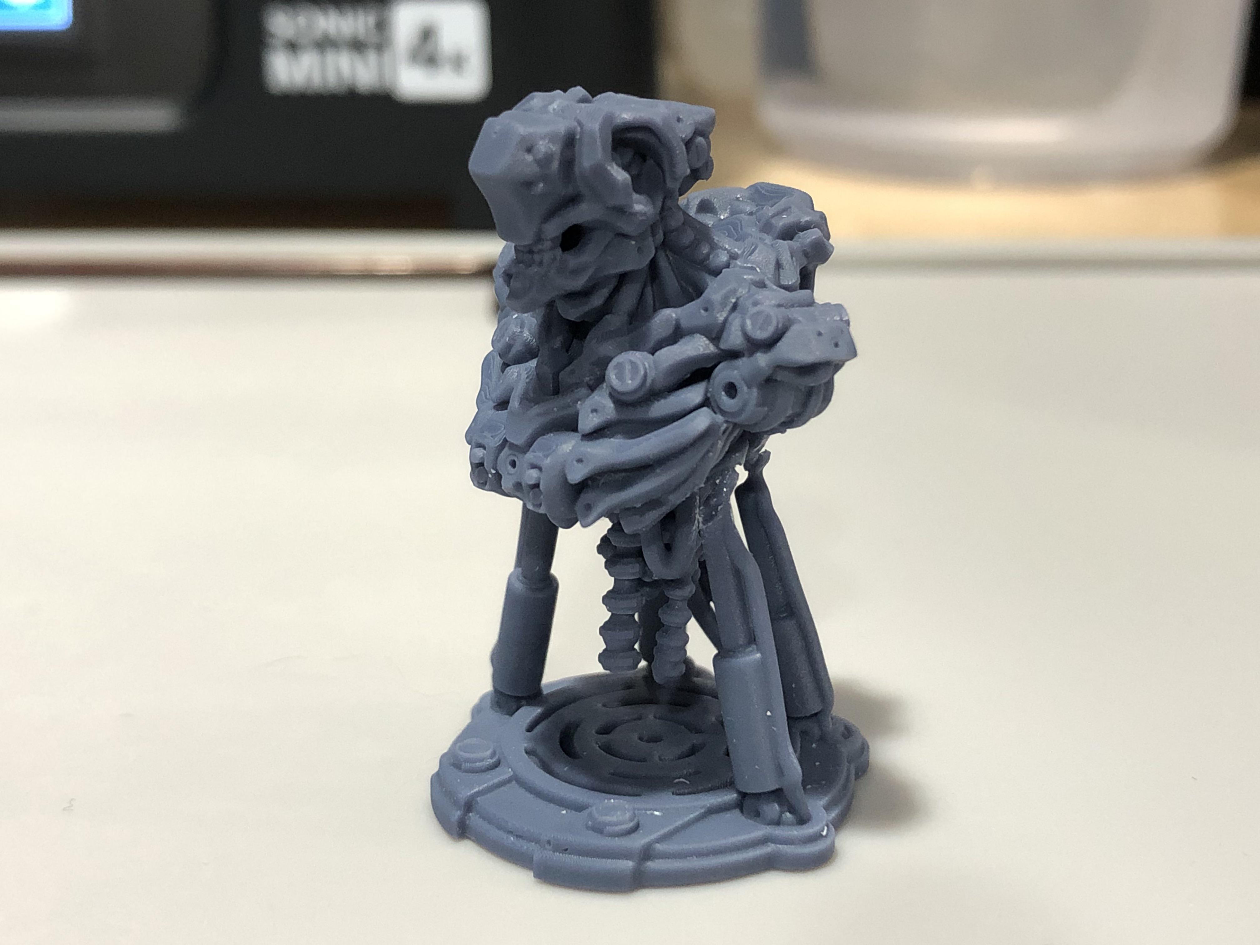 First Resin Print | Scrolller