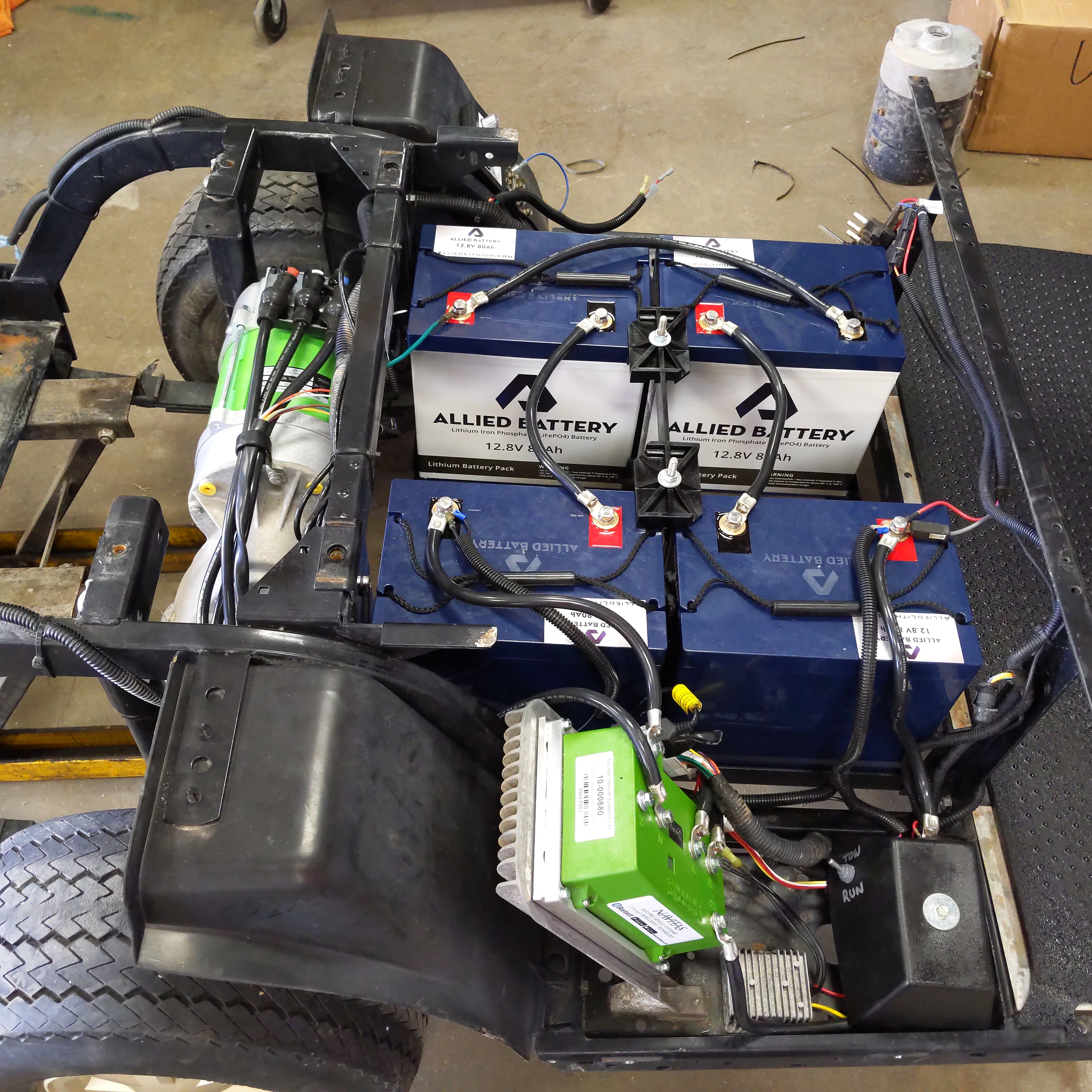 First time installing lithium ion. | Scrolller