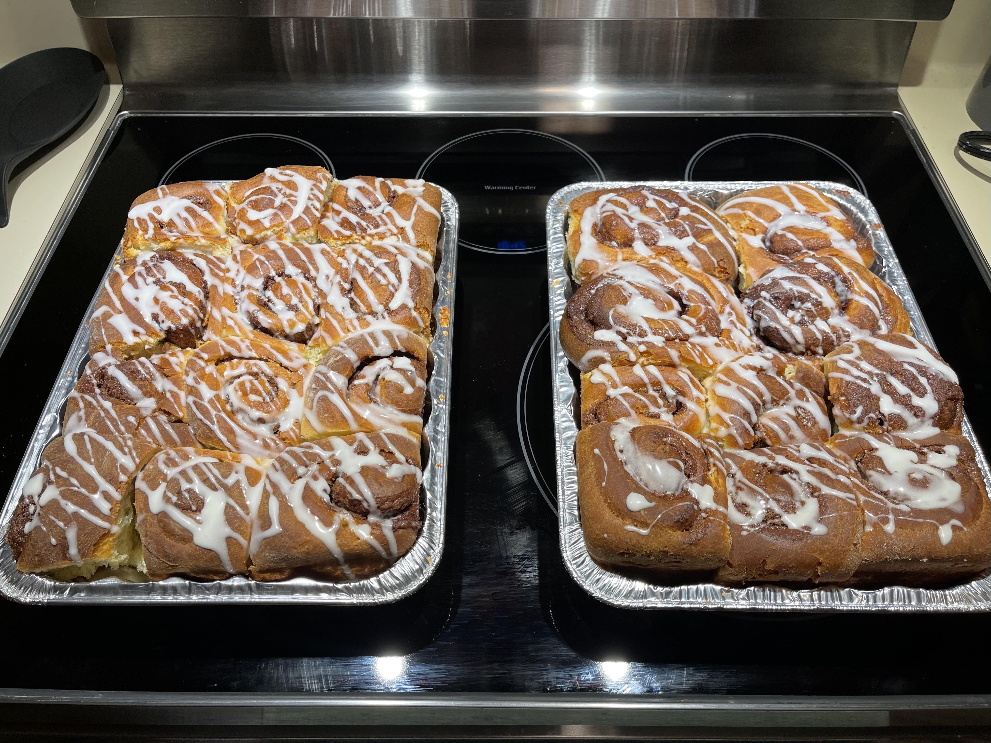 First time making cinnamon rolls! | Scrolller